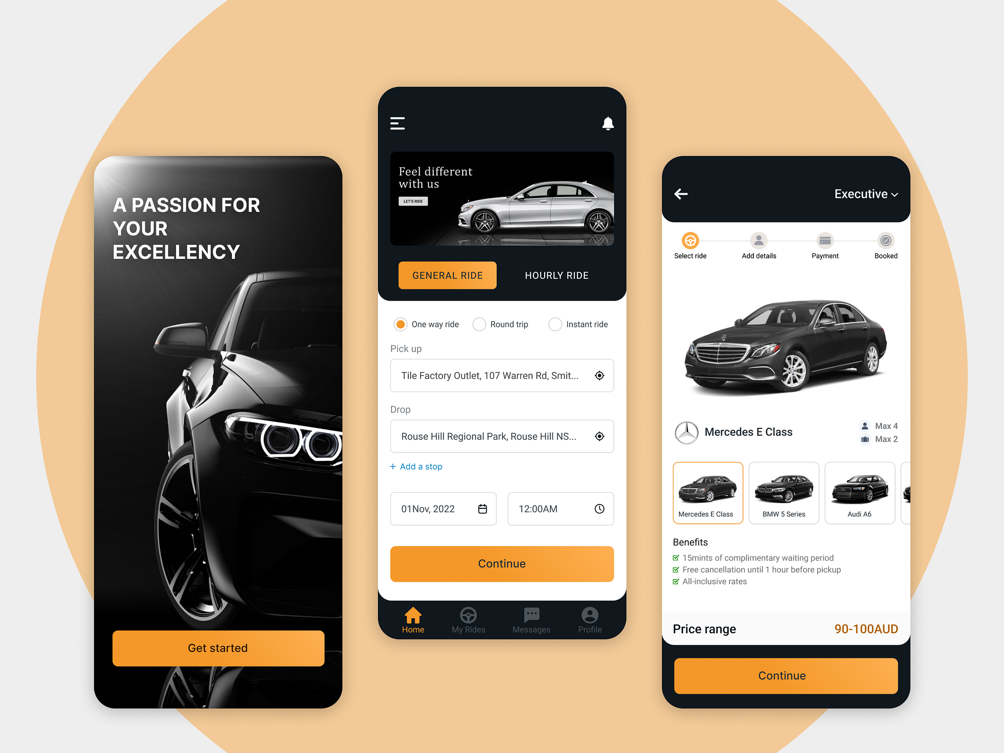 UI/UX | Luxury Car Rental App by Yummy Insights on Dribbble