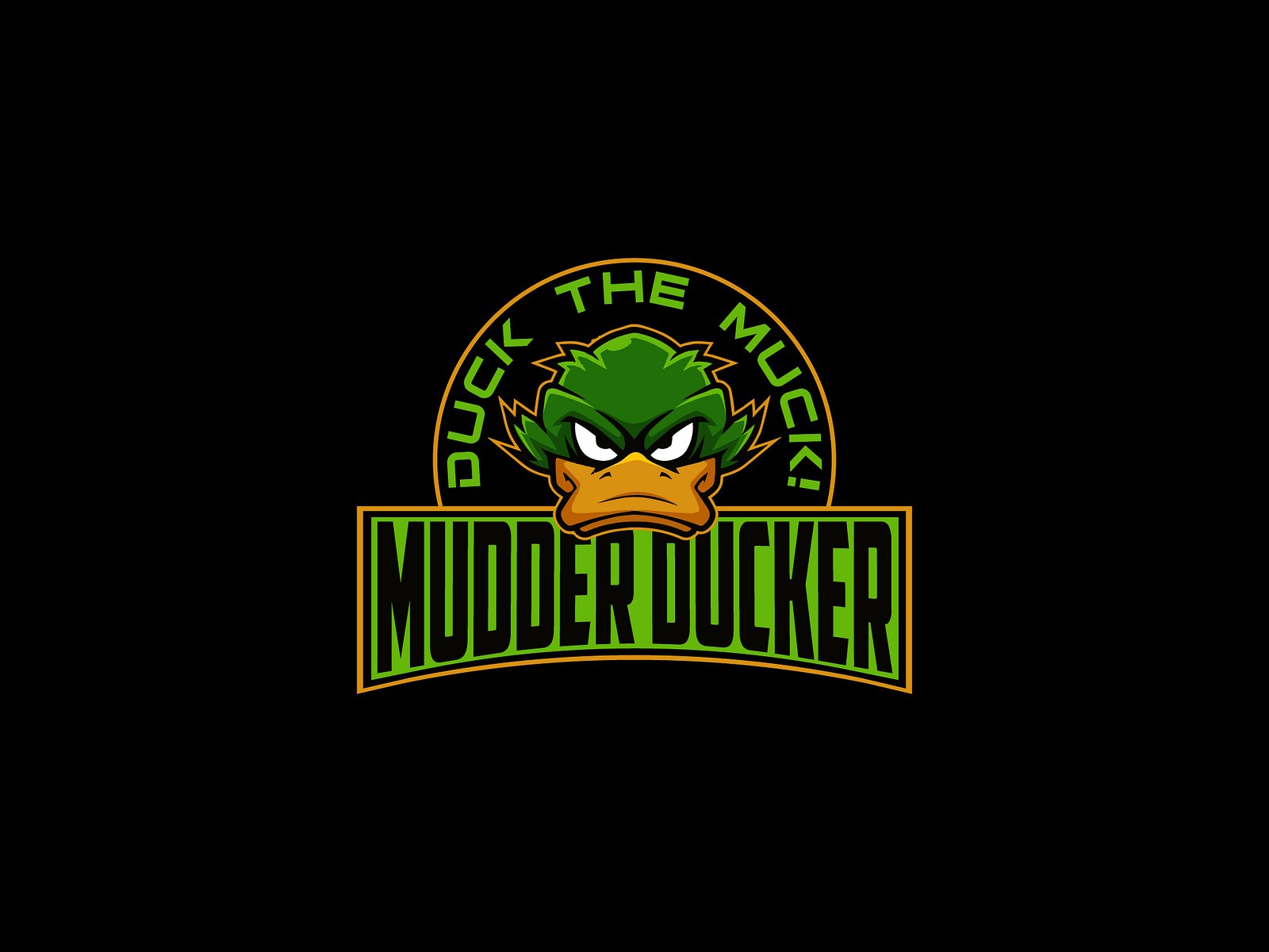 Logo Name: MUDDER DUCKER by Azizul Haque on Dribbble