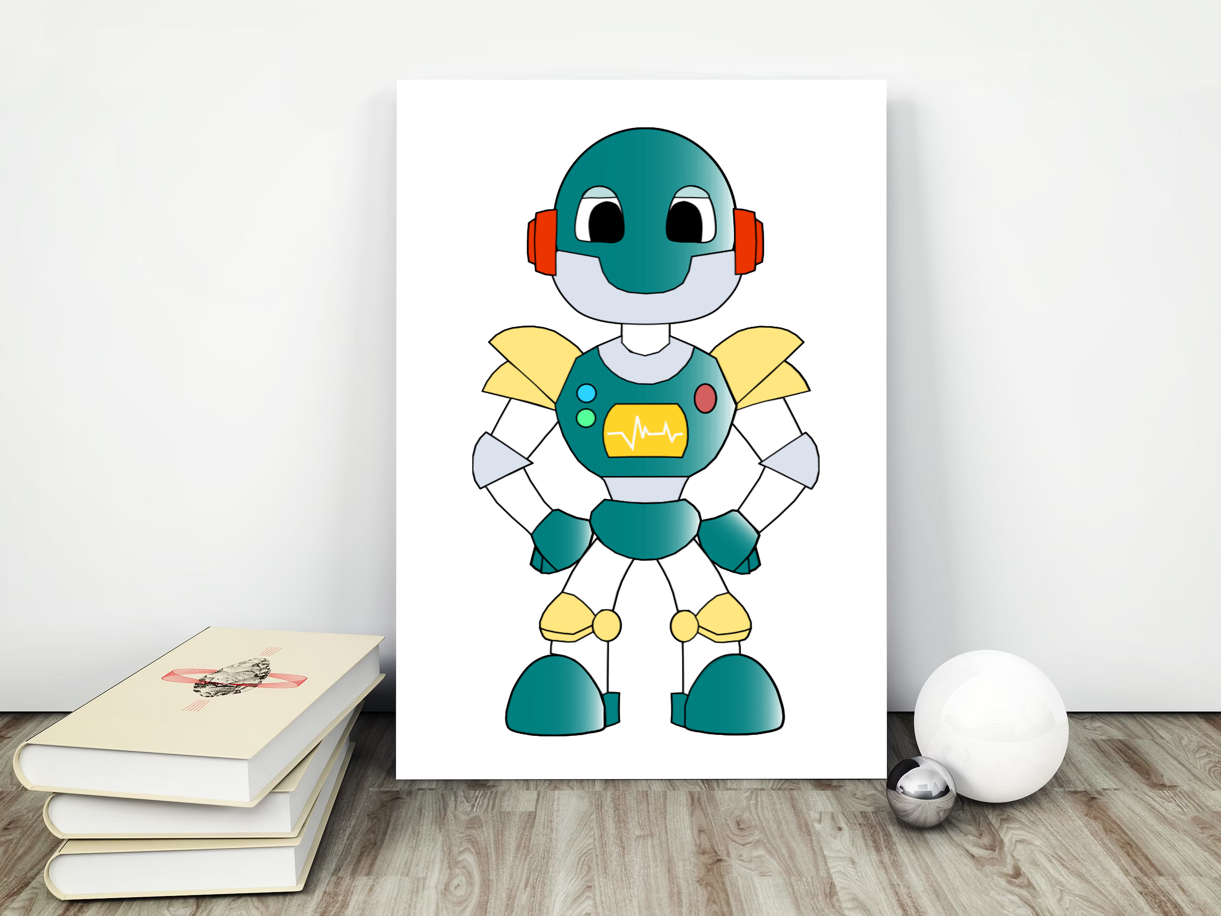 Robot Drawing with Inkscape by eng.Abeera on Dribbble