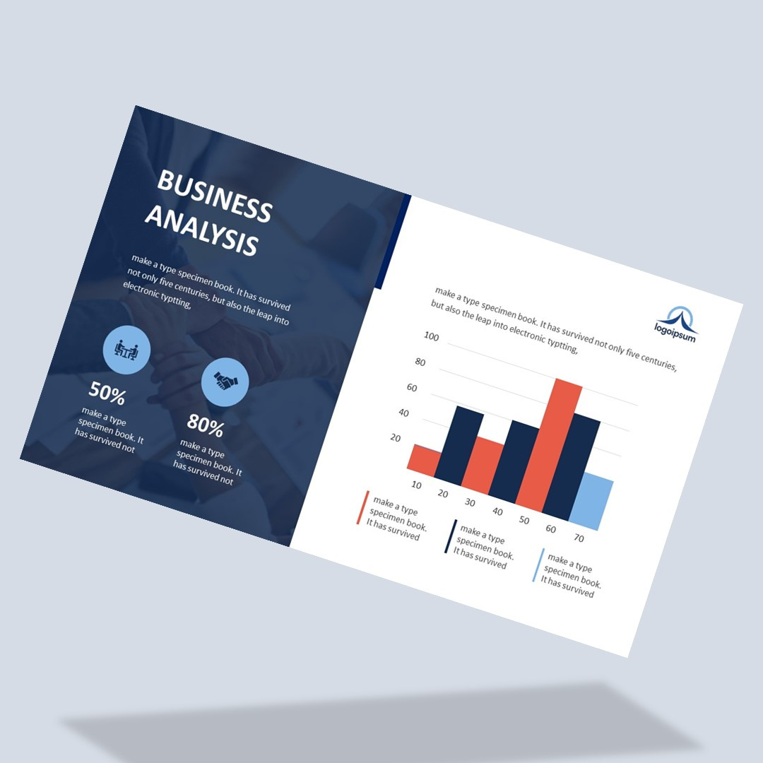 PowerPoint template design by The A Team on Dribbble