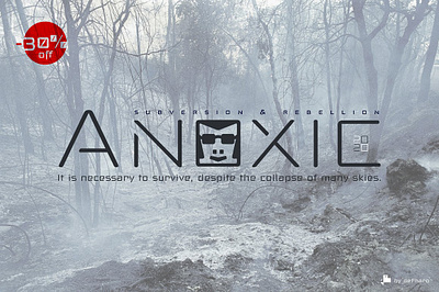 Anoxic fonts by Olivia on Dribbble