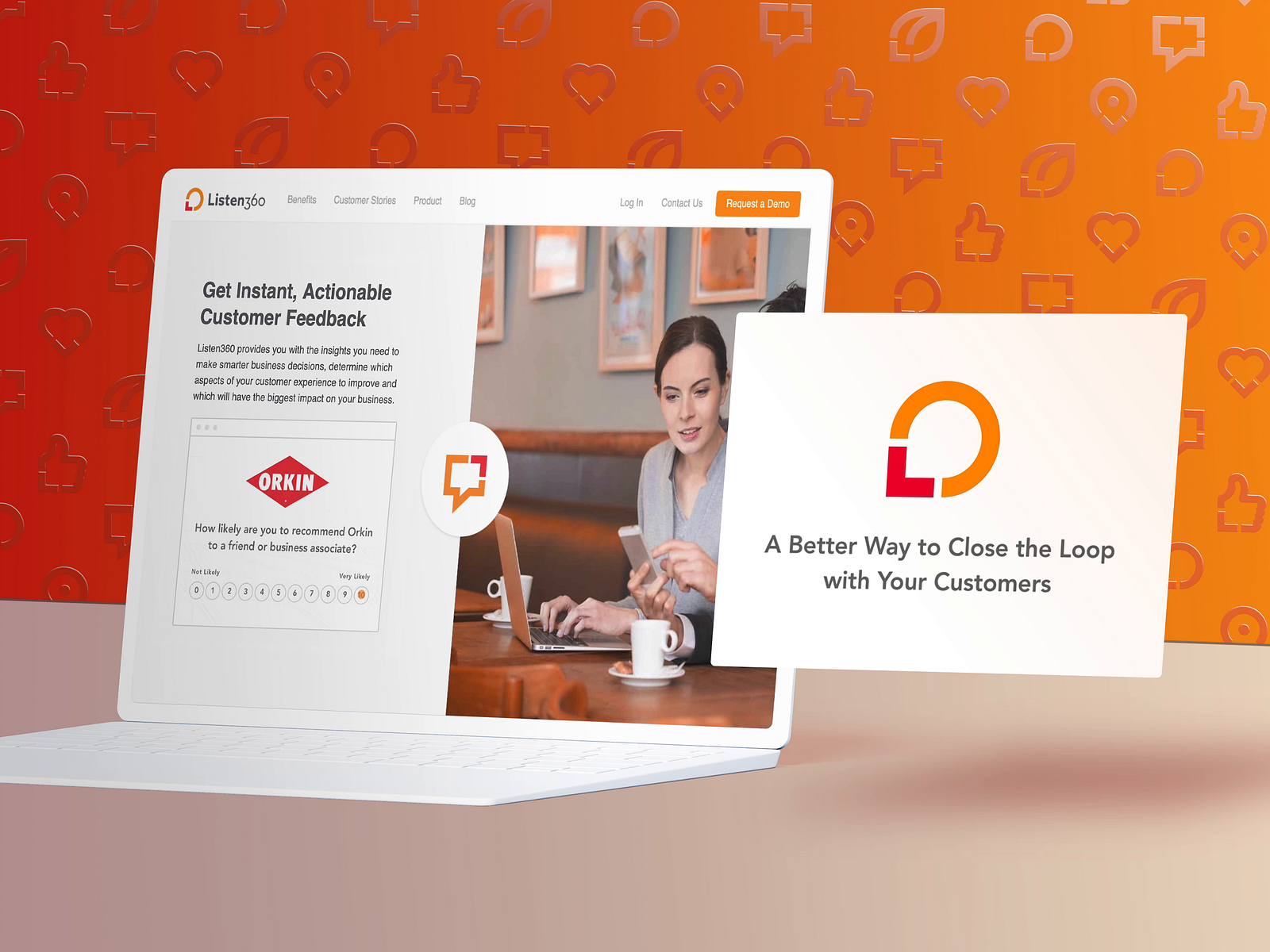 Listen360 Brand Identity by Devin O'Guin on Dribbble