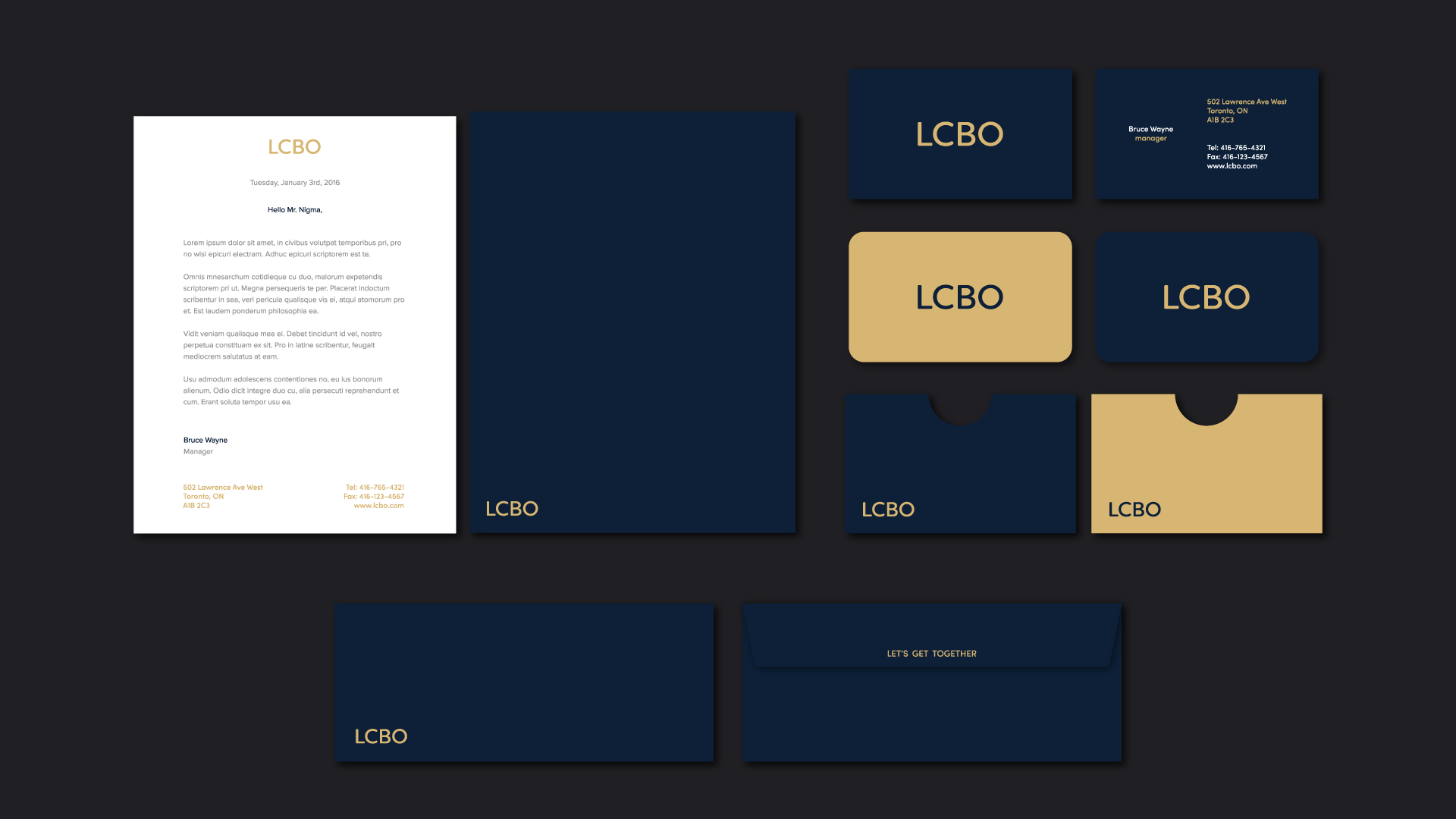 LCBO Corporate Rebranding by Andrew Haye on Dribbble