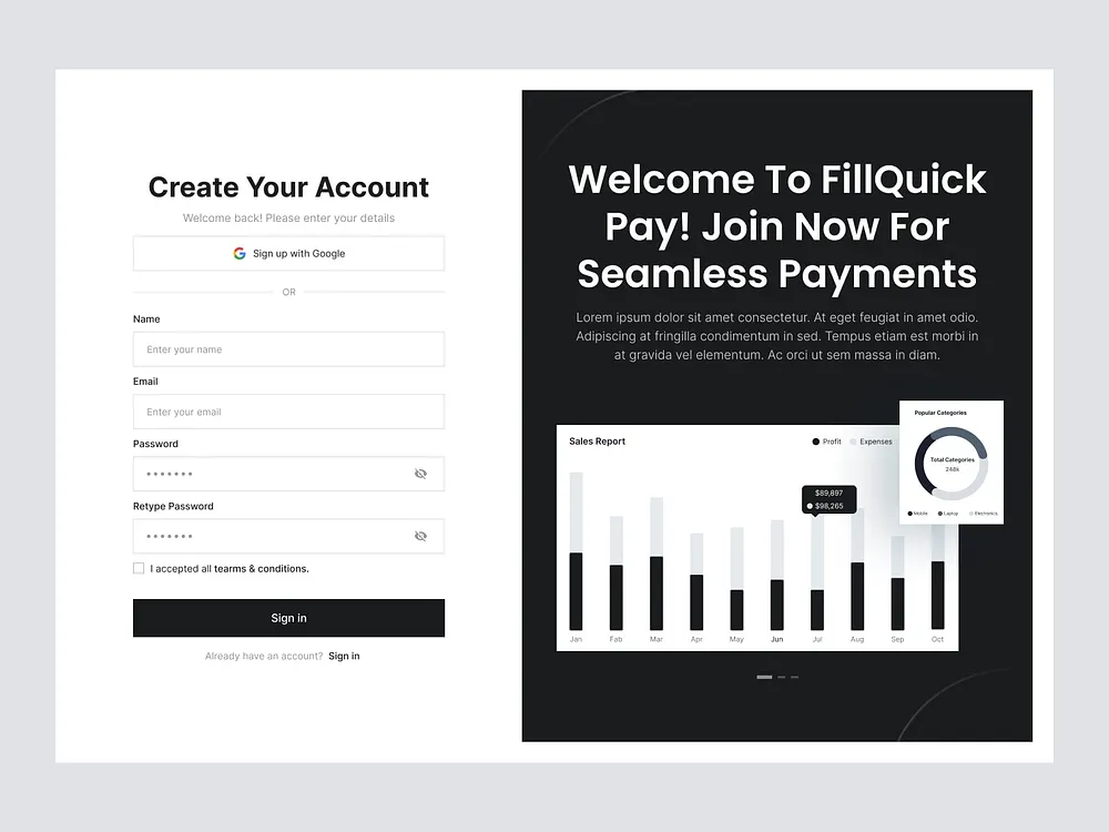 Registration Form designs, themes, templates and downloadable graphic ...