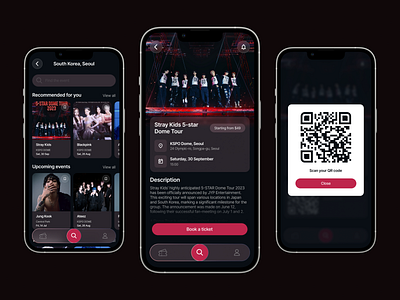 Concert Tickets Booking Service by Olesya Grokh for Apollo on Dribbble