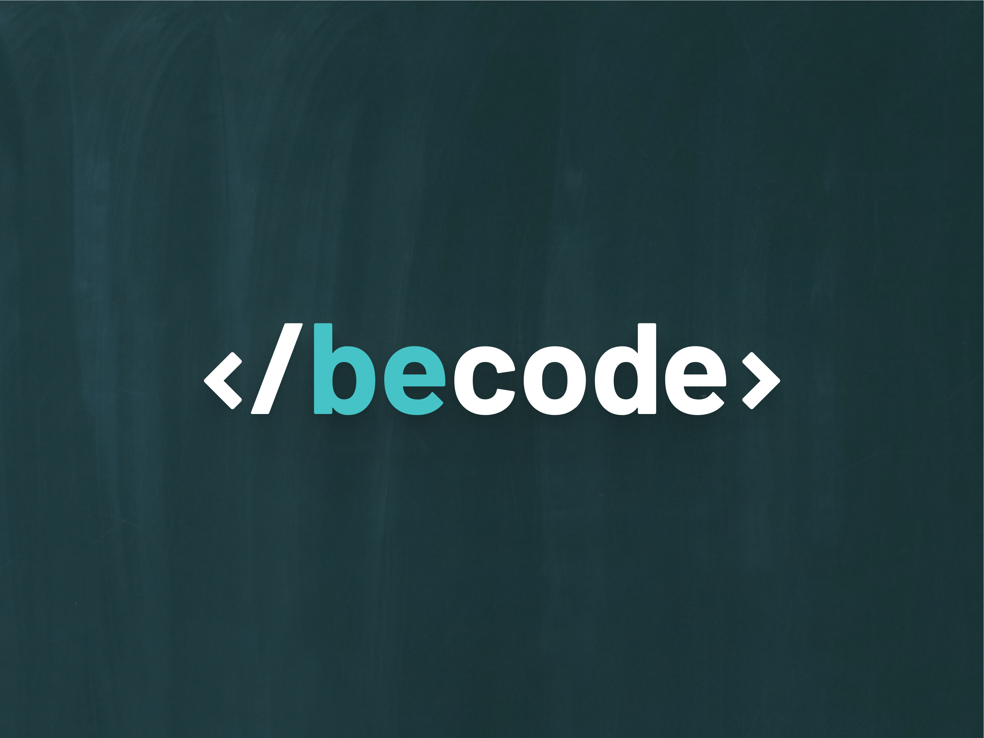BeCode Logo (before & after) by Emi Negoescu for STOICA on Dribbble