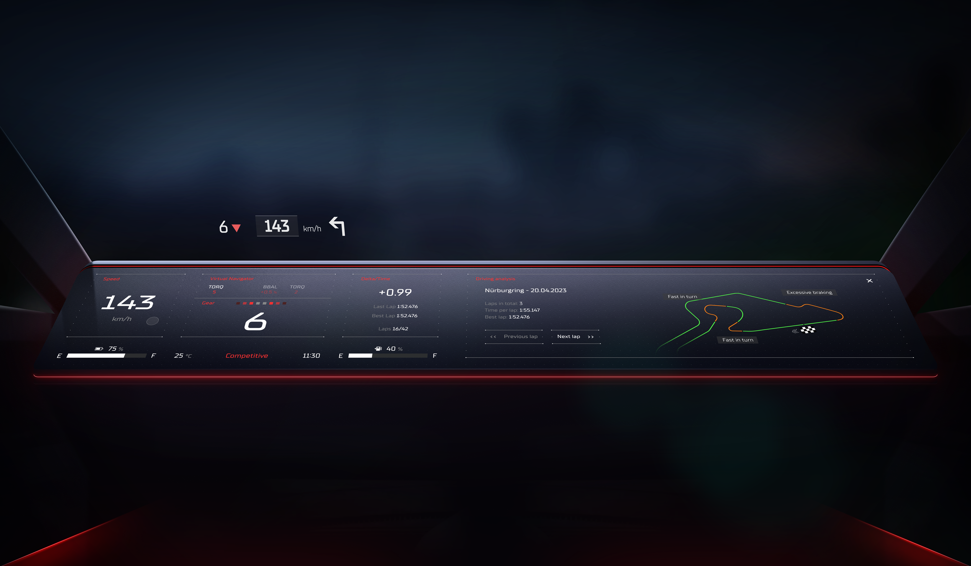 MODULAR - racing car concept by Kontrolka - HMI and Design on Dribbble