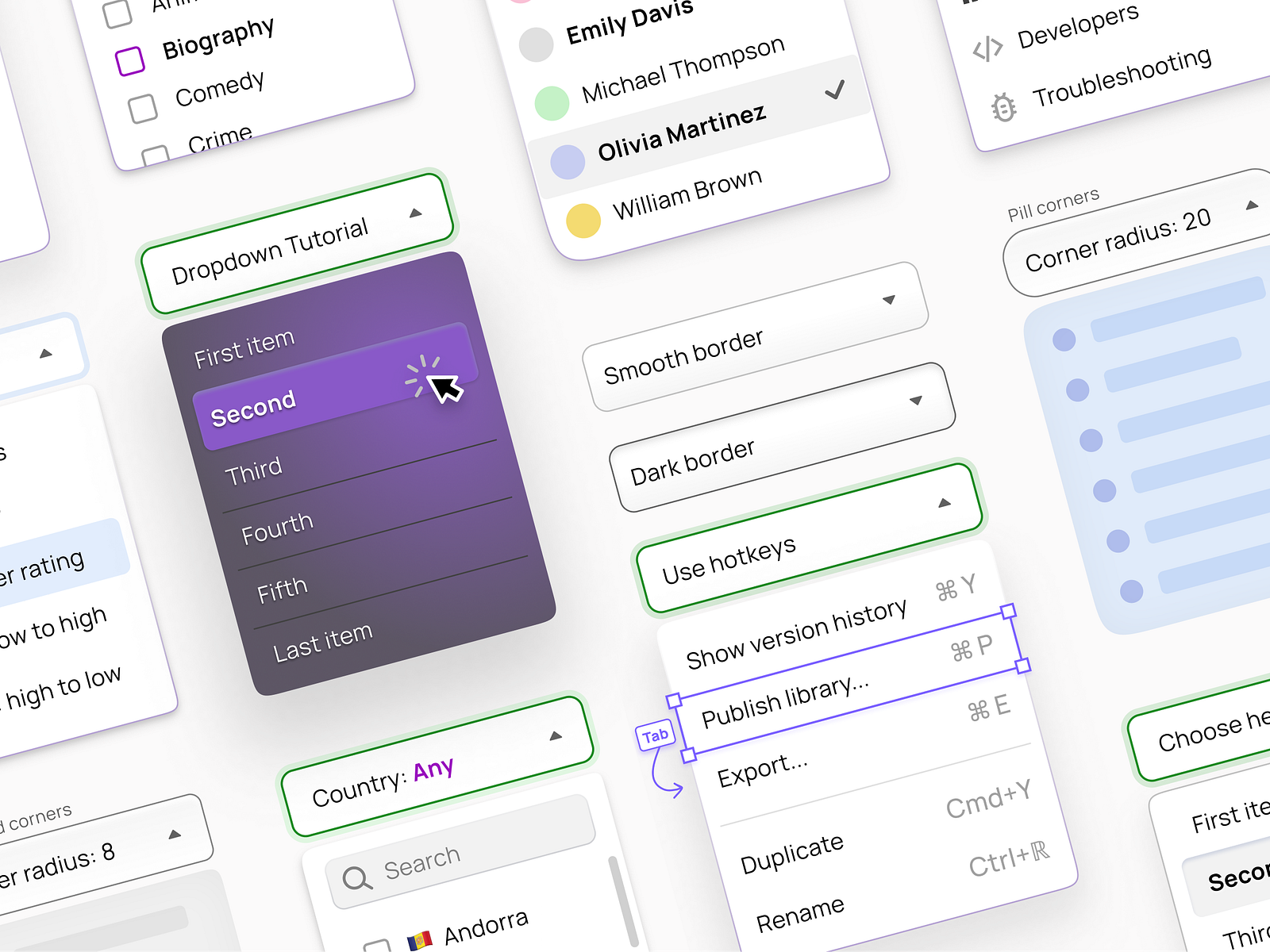 UI/UX Design Guide: Optimizing Dropdowns for Usability by Roman ... UI/UX Design Guide: Optimizing Dropdowns for Usability by Roman ...