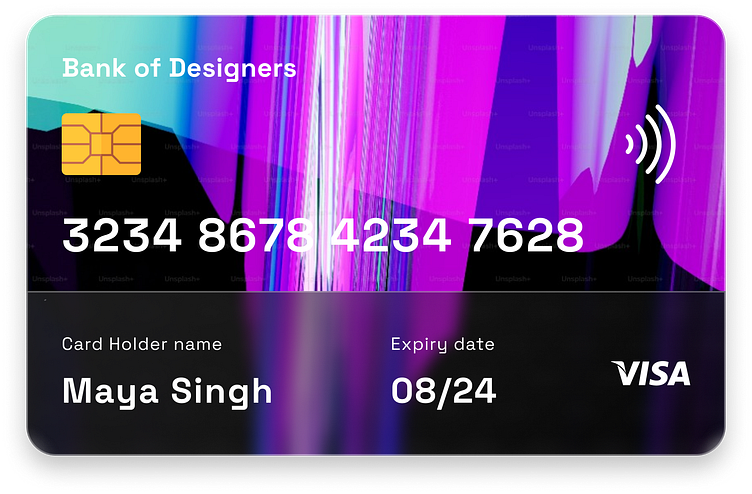 BANK CARDS UI by Jack Conev on Dribbble