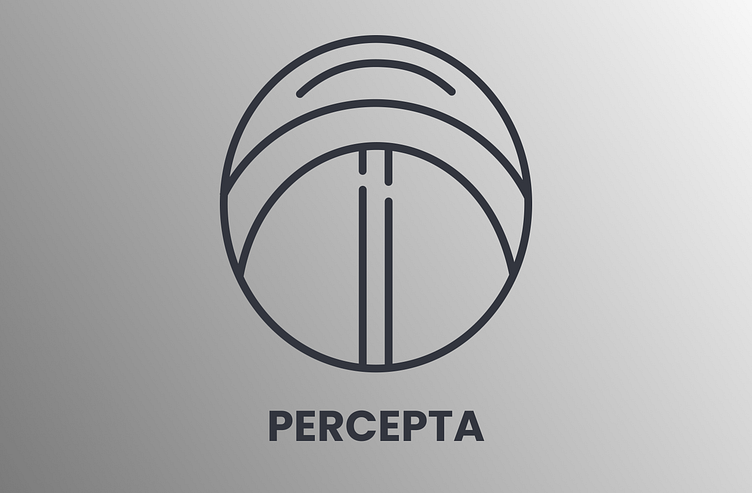 Percepta Logo by Gliga Adrian Mircea on Dribbble