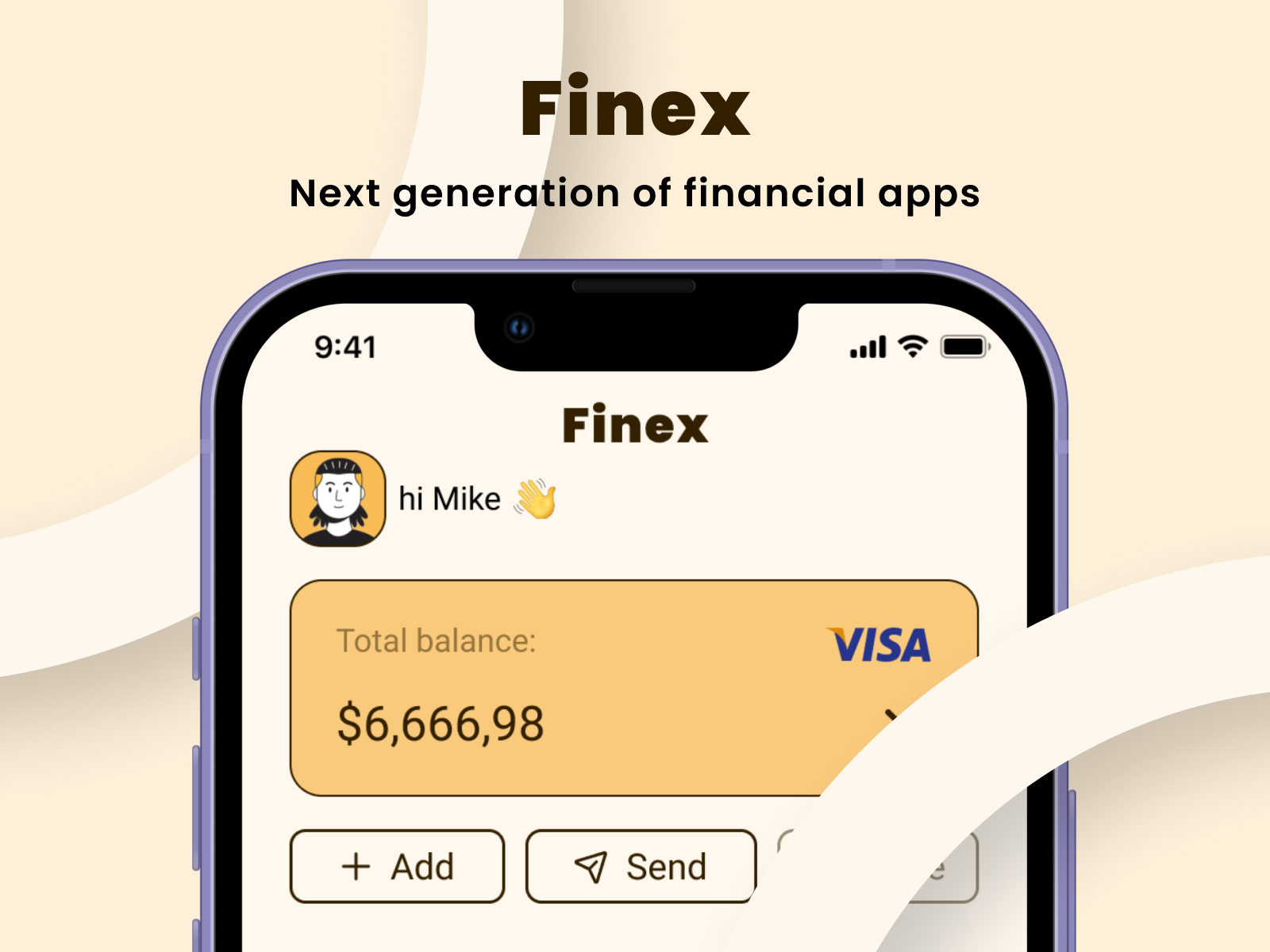 Finex | next generation of financial app by M kazem Paksima on Dribbble