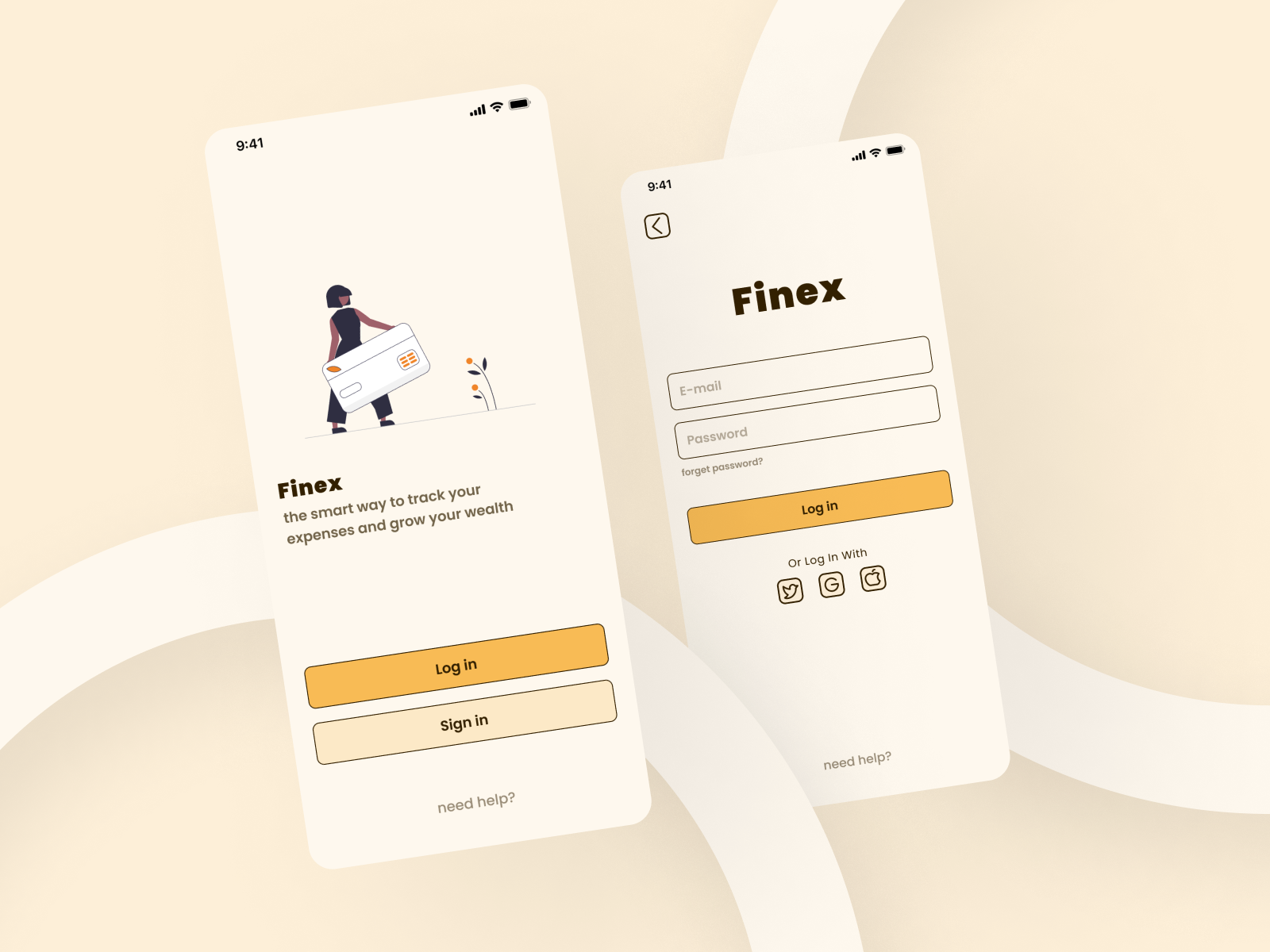 Finex | next generation of financial app by M kazem Paksima on Dribbble