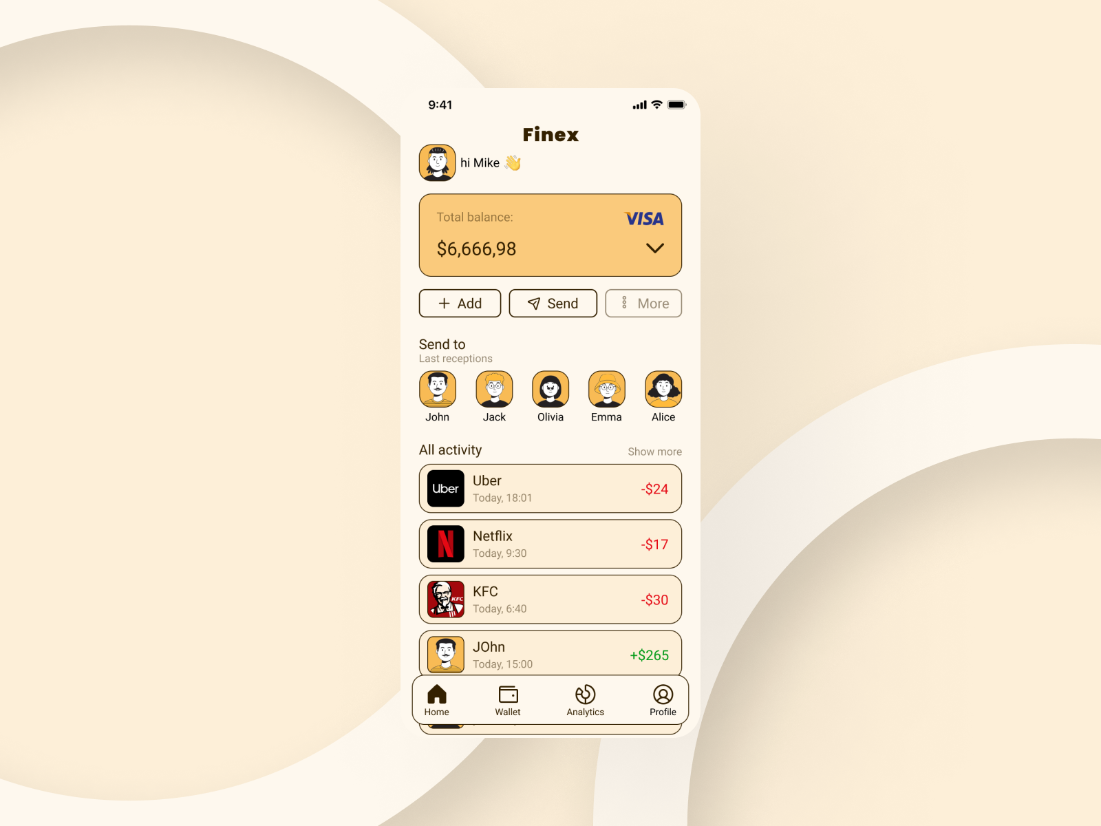 Finex | next generation of financial app by M kazem Paksima on Dribbble