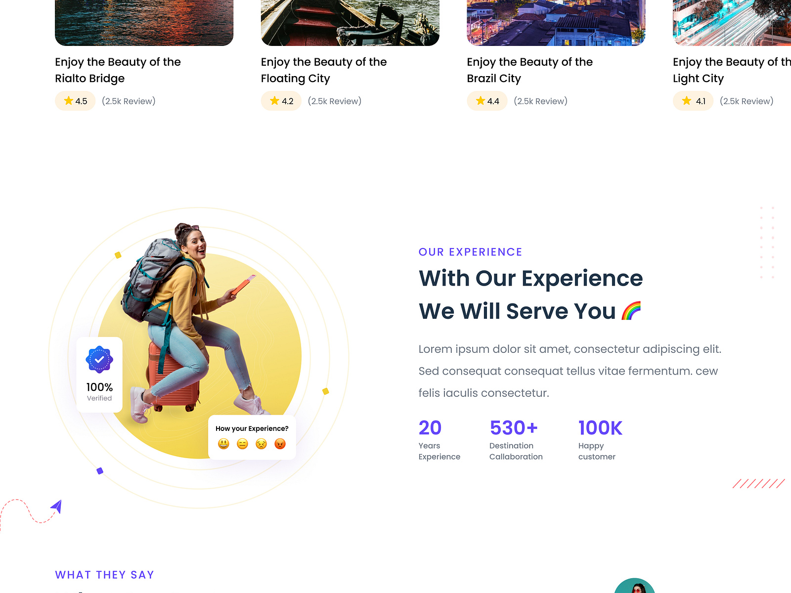 Travel website ui design by Sparsh Kumawat on Dribbble