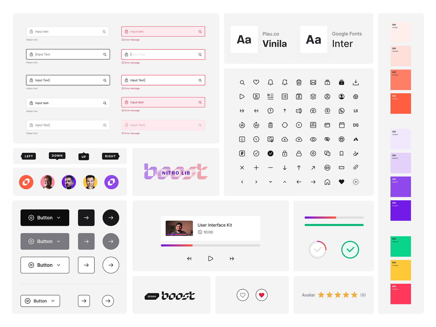 Nitro - UI Kit by Rafael Coronel on Dribbble
