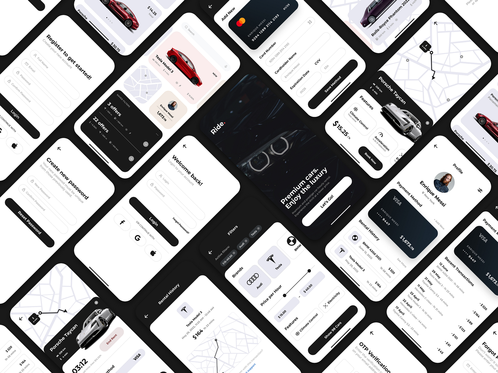 Premium Car UI UX Design by SaifUX&UI on Dribbble