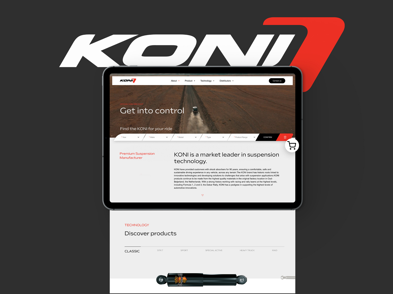 KONI | Brand touch-up & Digital presence by The Brink Agency on Dribbble