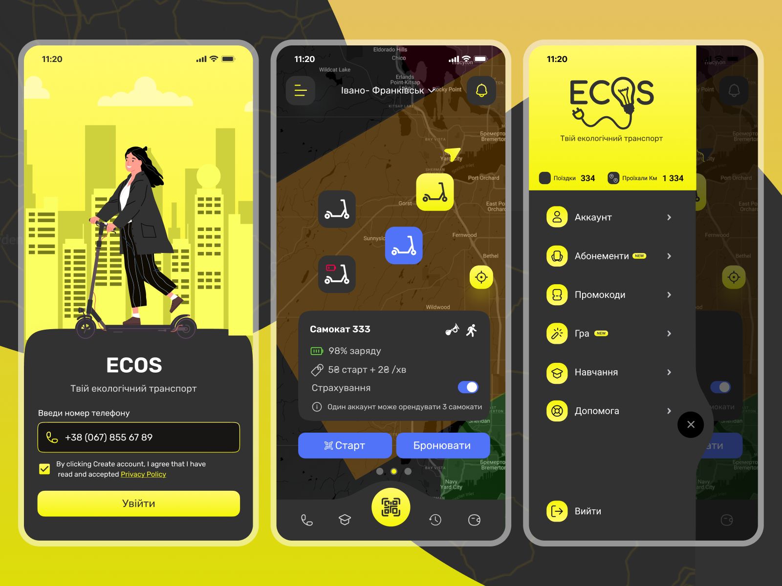 UI/UX Ecos - mobile app redesign with gamification by Anna (asol_design ...