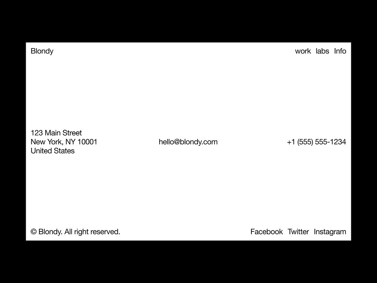 Info Page designs, themes, templates and downloadable graphic elements ...