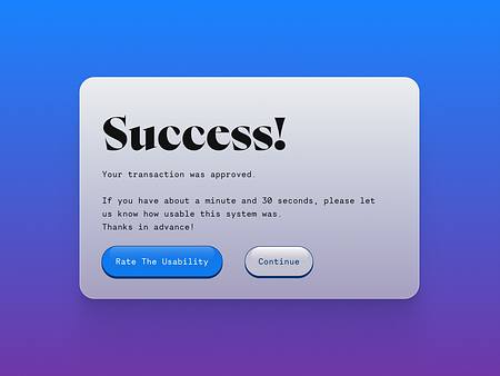 Browse thousands of Success Screen images for design inspiration | Dribbble