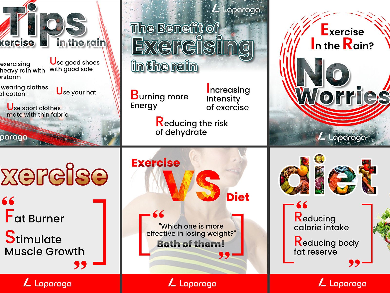 Weight Loss Diet Way Instagram Carousel by byren | Rendy_K on Dribbble