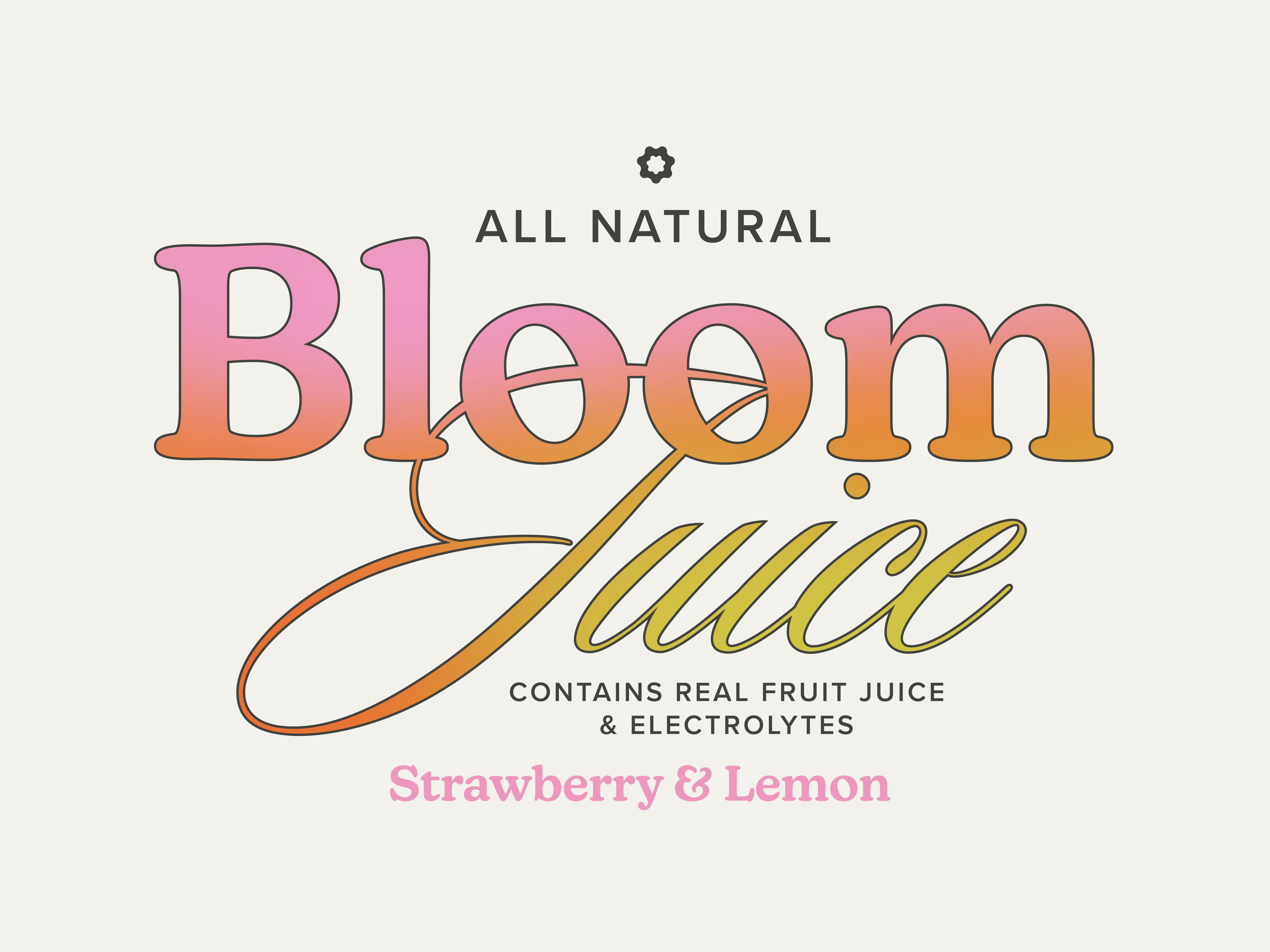 Bloom Juice by Megan Nixon on Dribbble