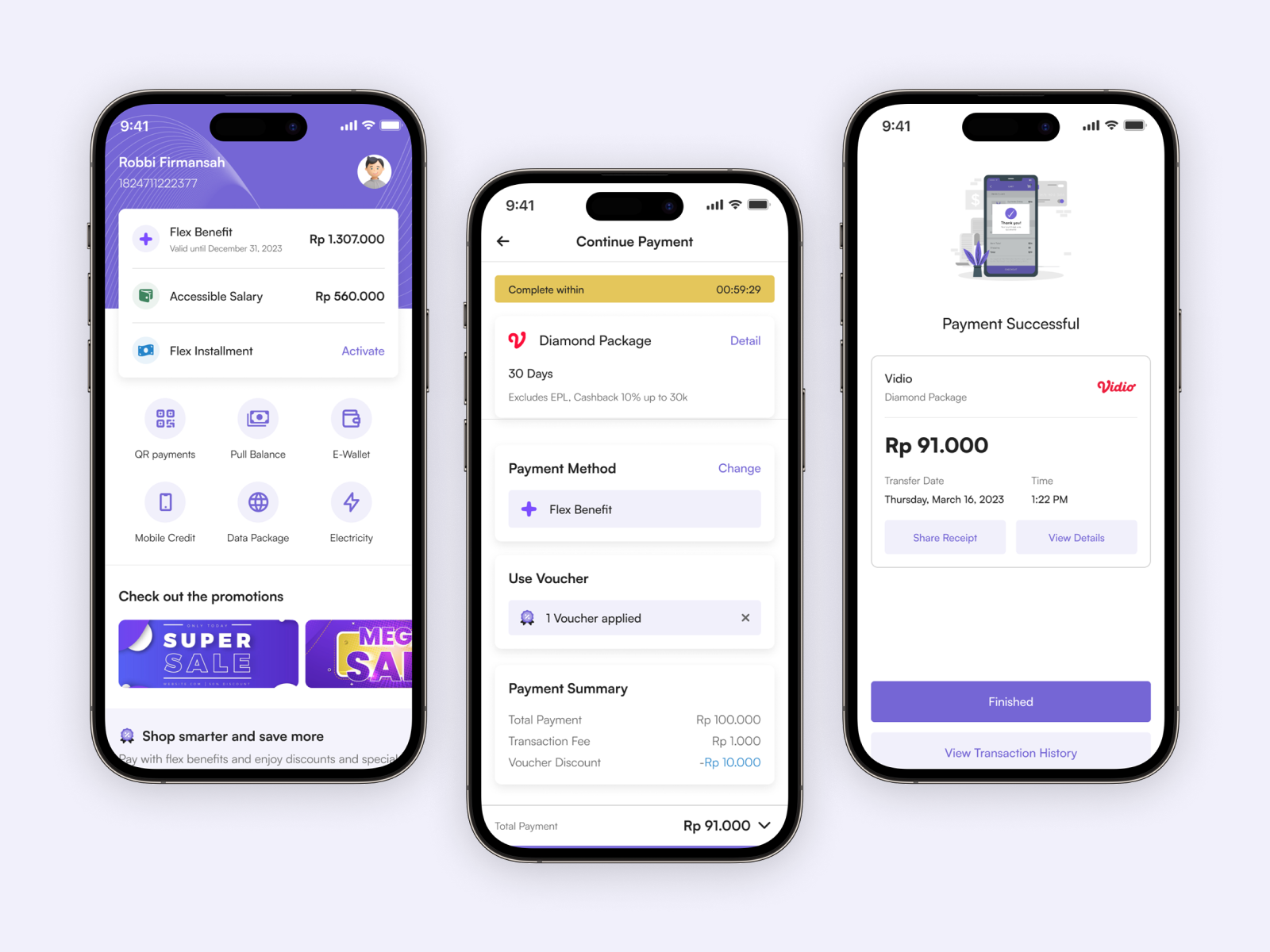 Benefit Flex Employee Management App by Anshar Studio on Dribbble