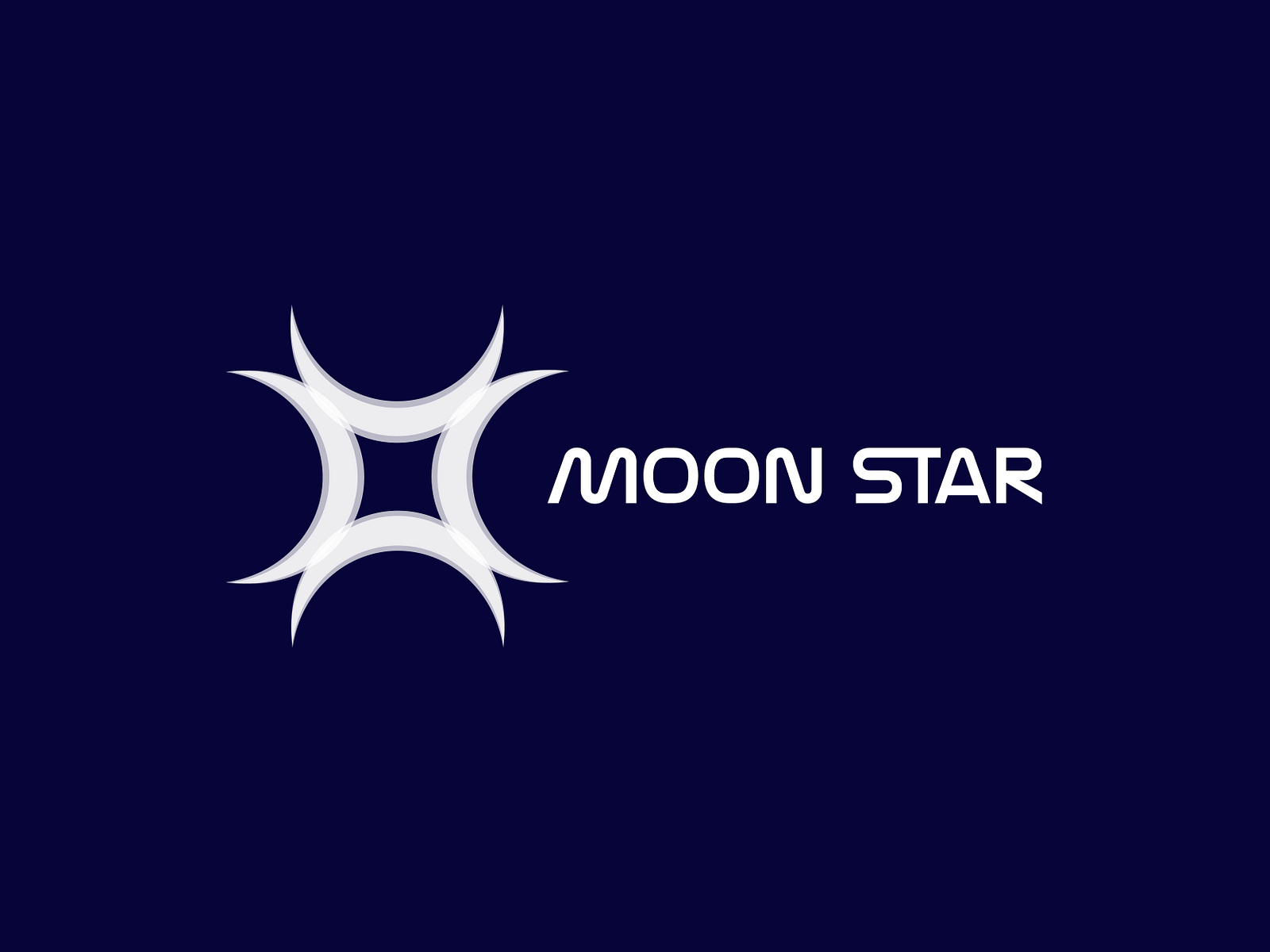 Moon star logo design by Sonia Afroz on Dribbble