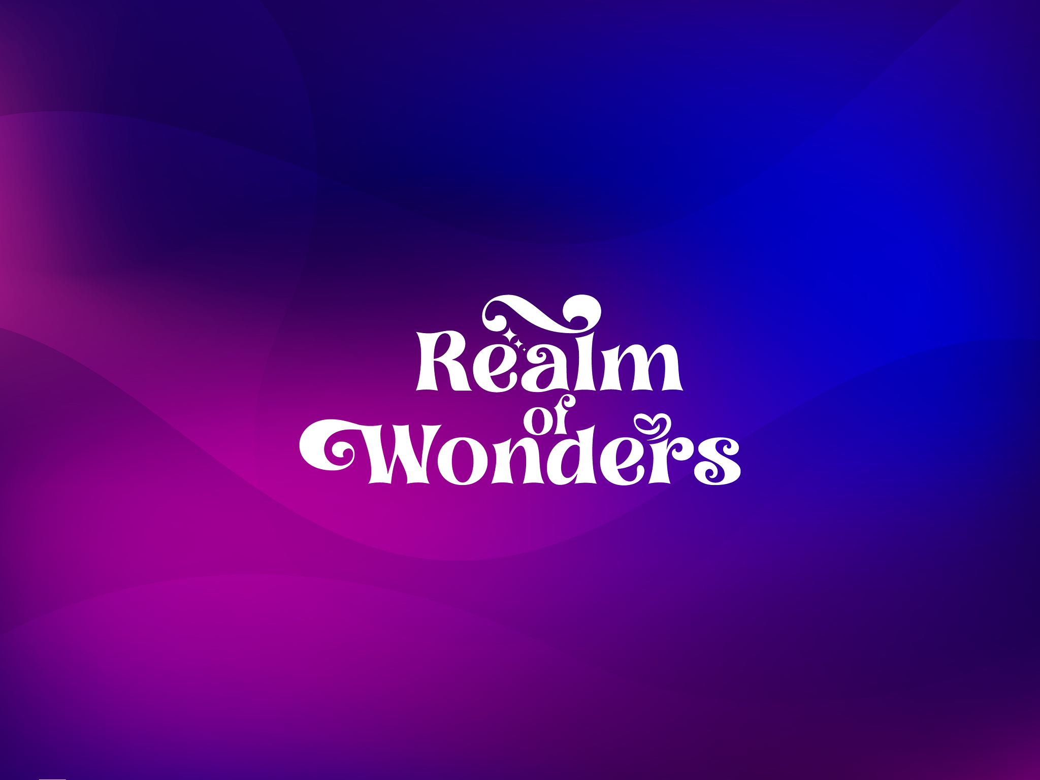 Realm of Wonders Logo Design by VectArt on Dribbble