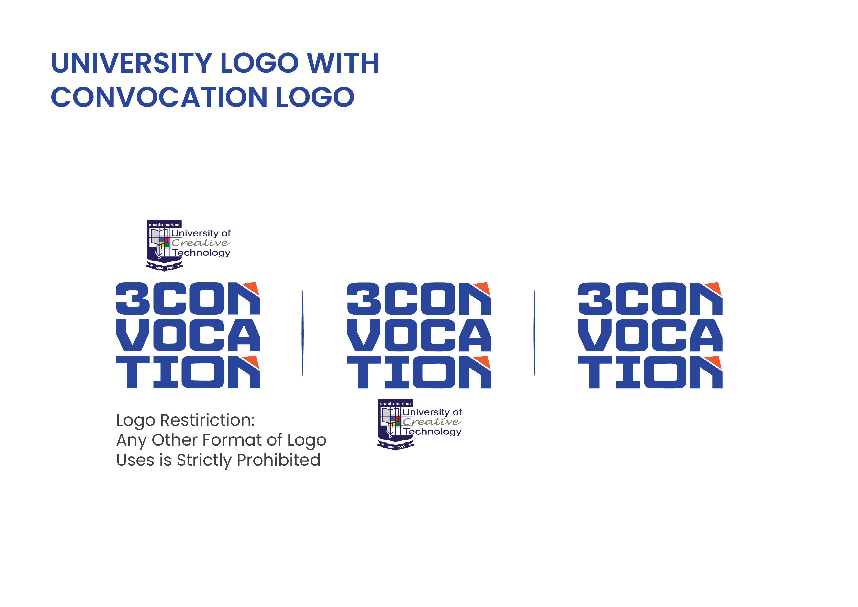 Convocation Logo Design by Tamim khan on Dribbble