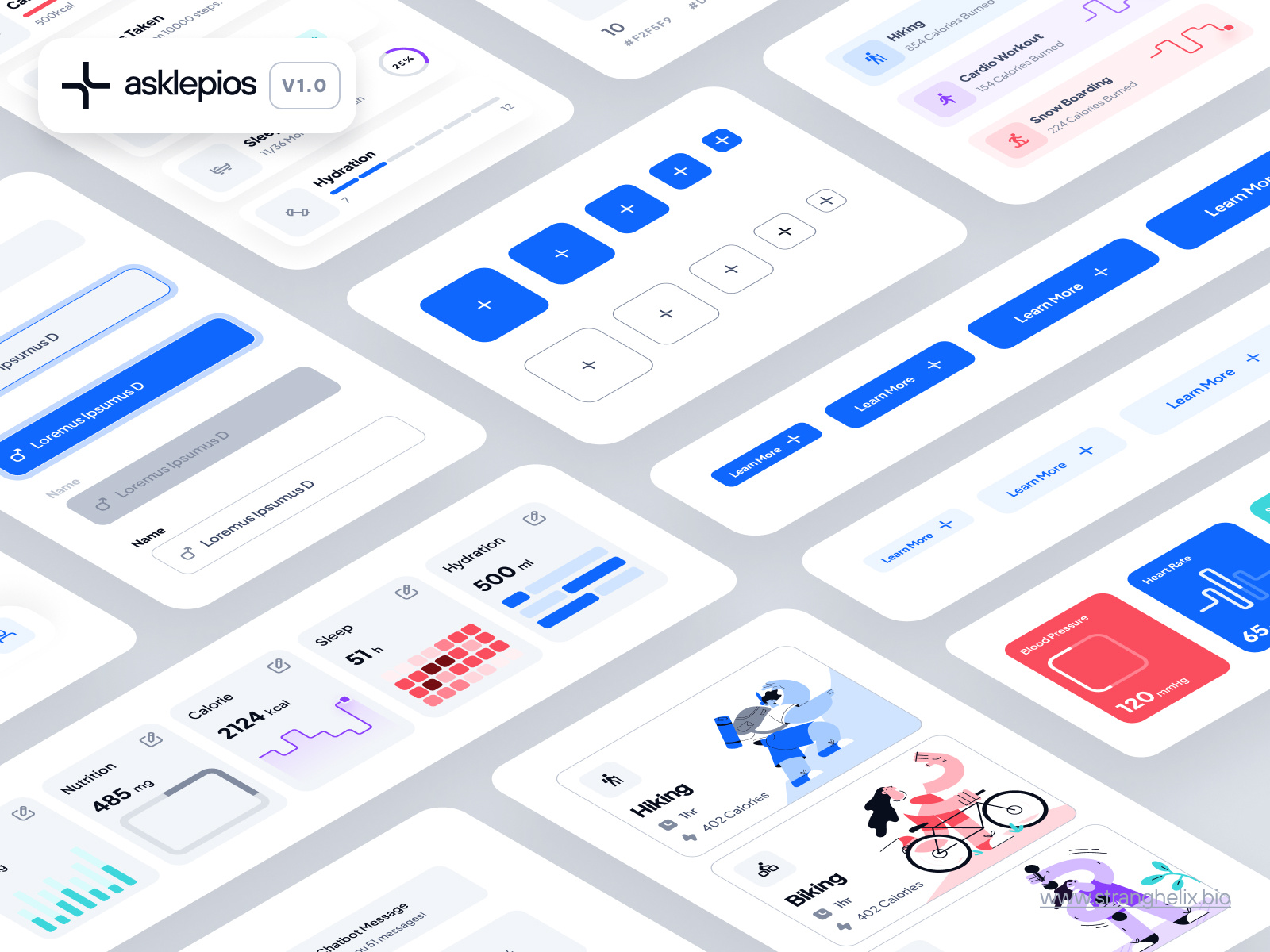 asklepios UI Kit: AI Healthcare & Wellness App | Health Tracker by ...