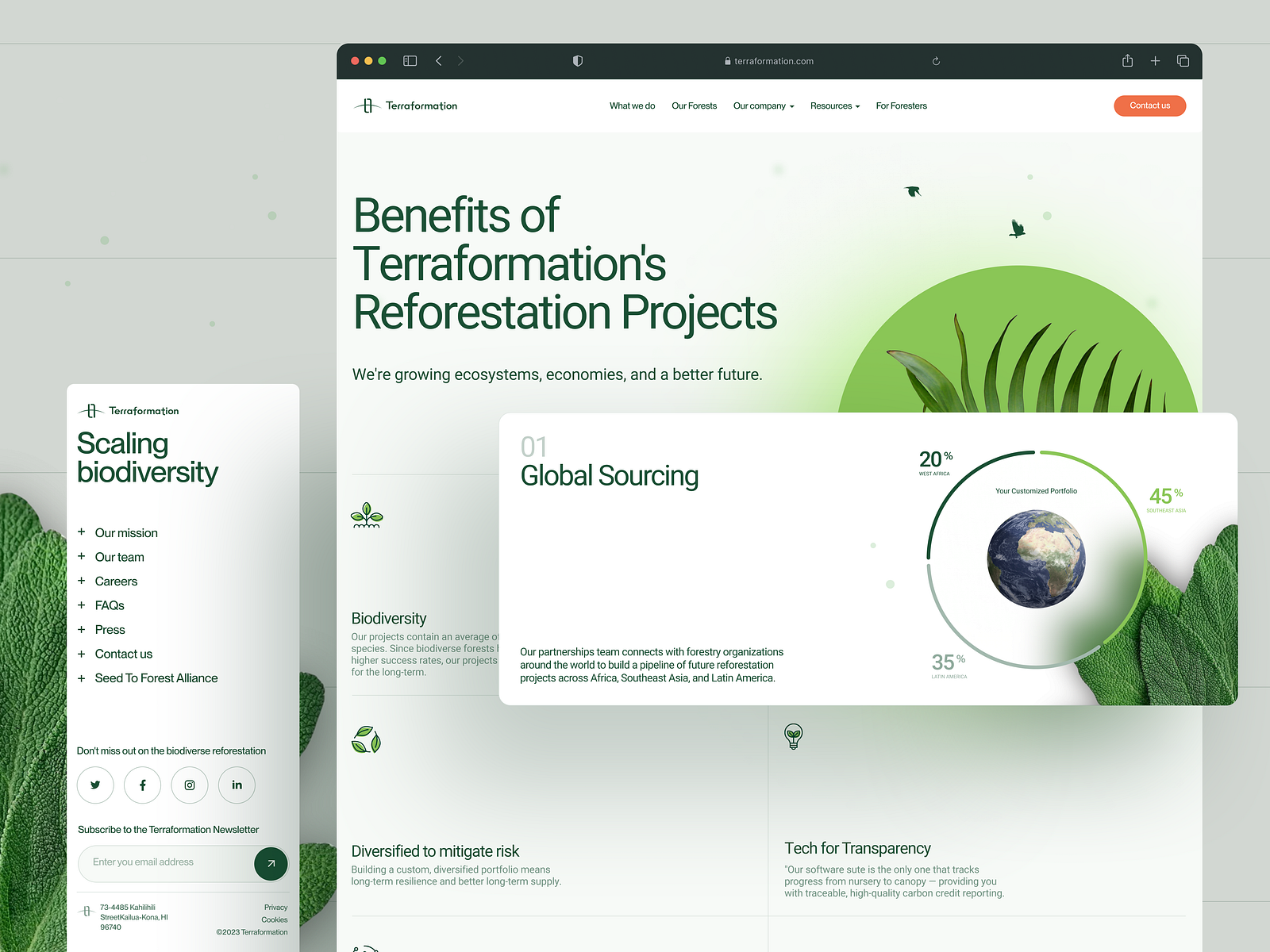 Terraformation - Scaling Biodiversity by Cal Notman on Dribbble Terraformation - Scaling Biodiversity by Cal Notman on Dribbble