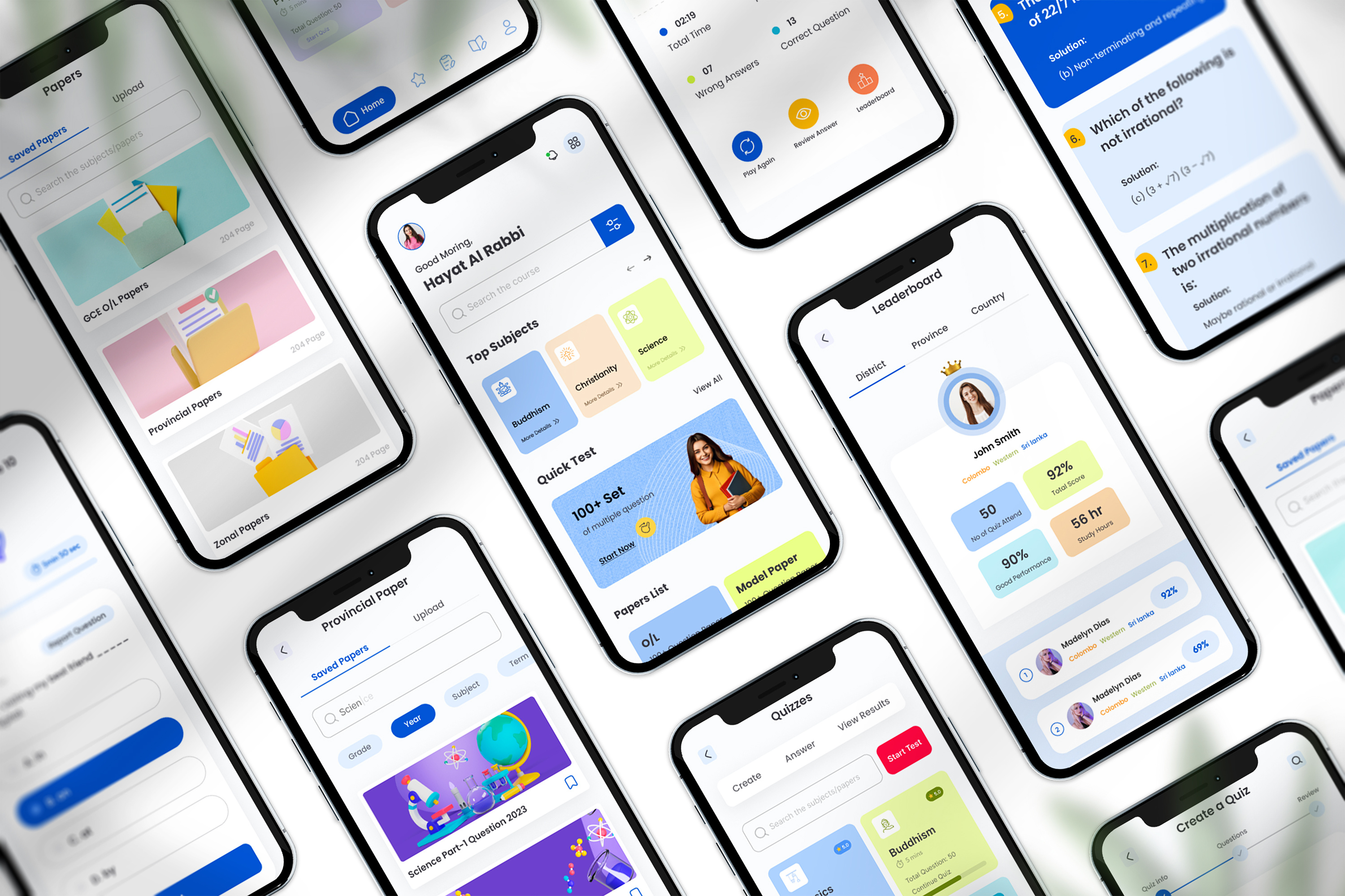 Learning App UI designs, themes, templates and downloadable graphic ...