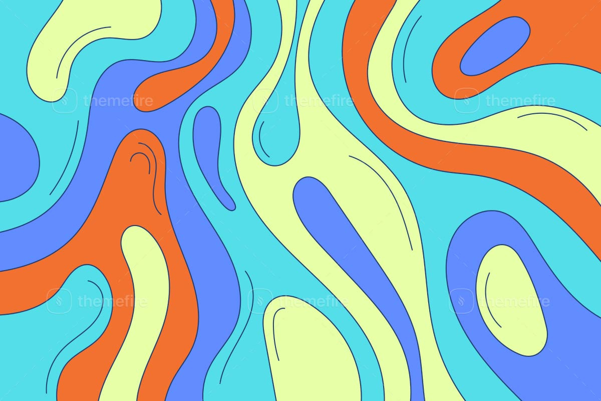 Colorful Psychedelic Liquid Backgrounds by themefire on Dribbble