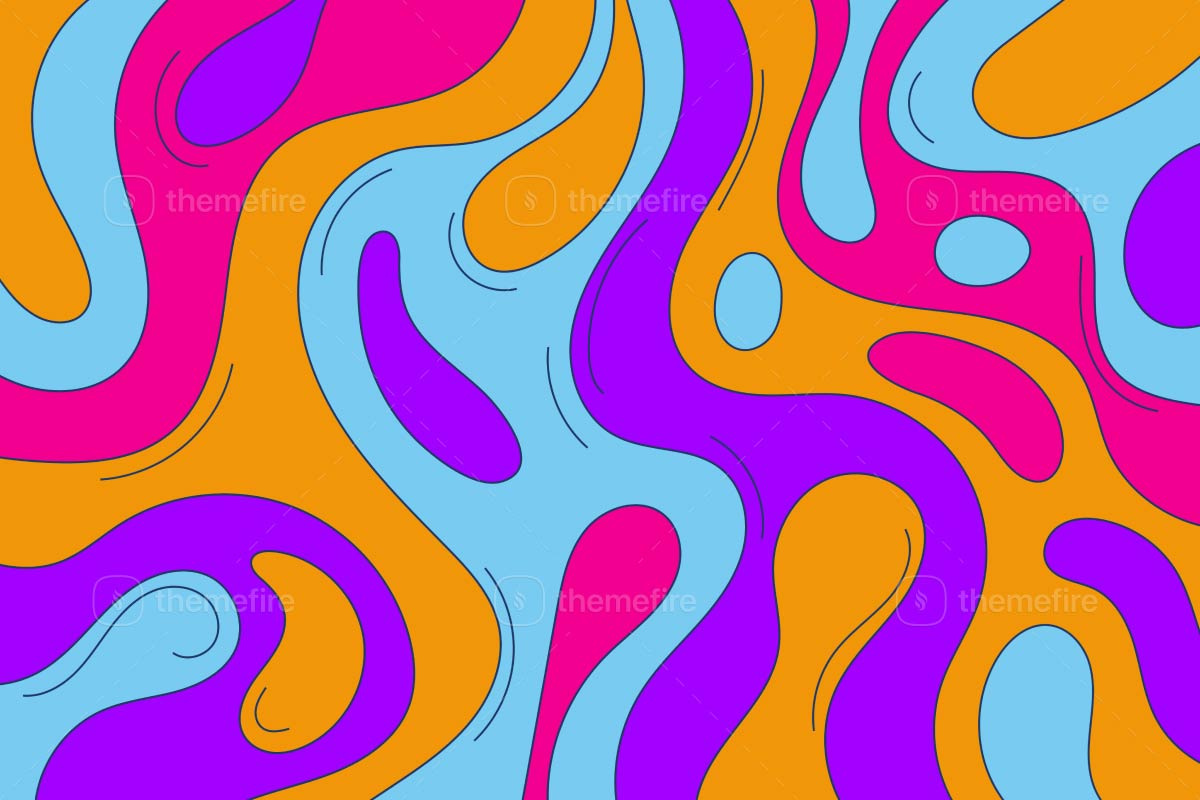 Colorful Psychedelic Liquid Backgrounds by themefire on Dribbble