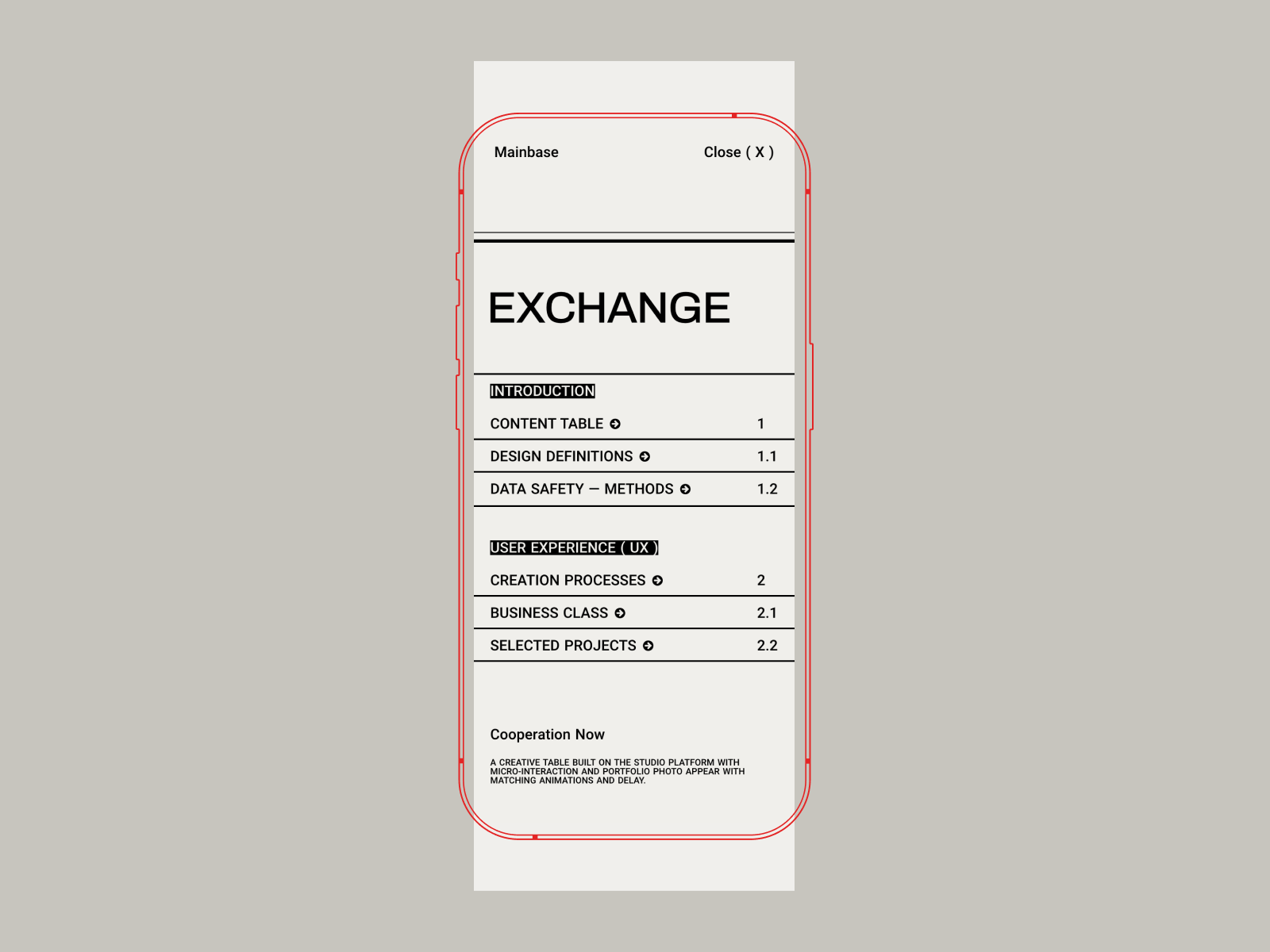 Creative Table - Website Concept by Tomasz Mazurczak for Studio Design ...