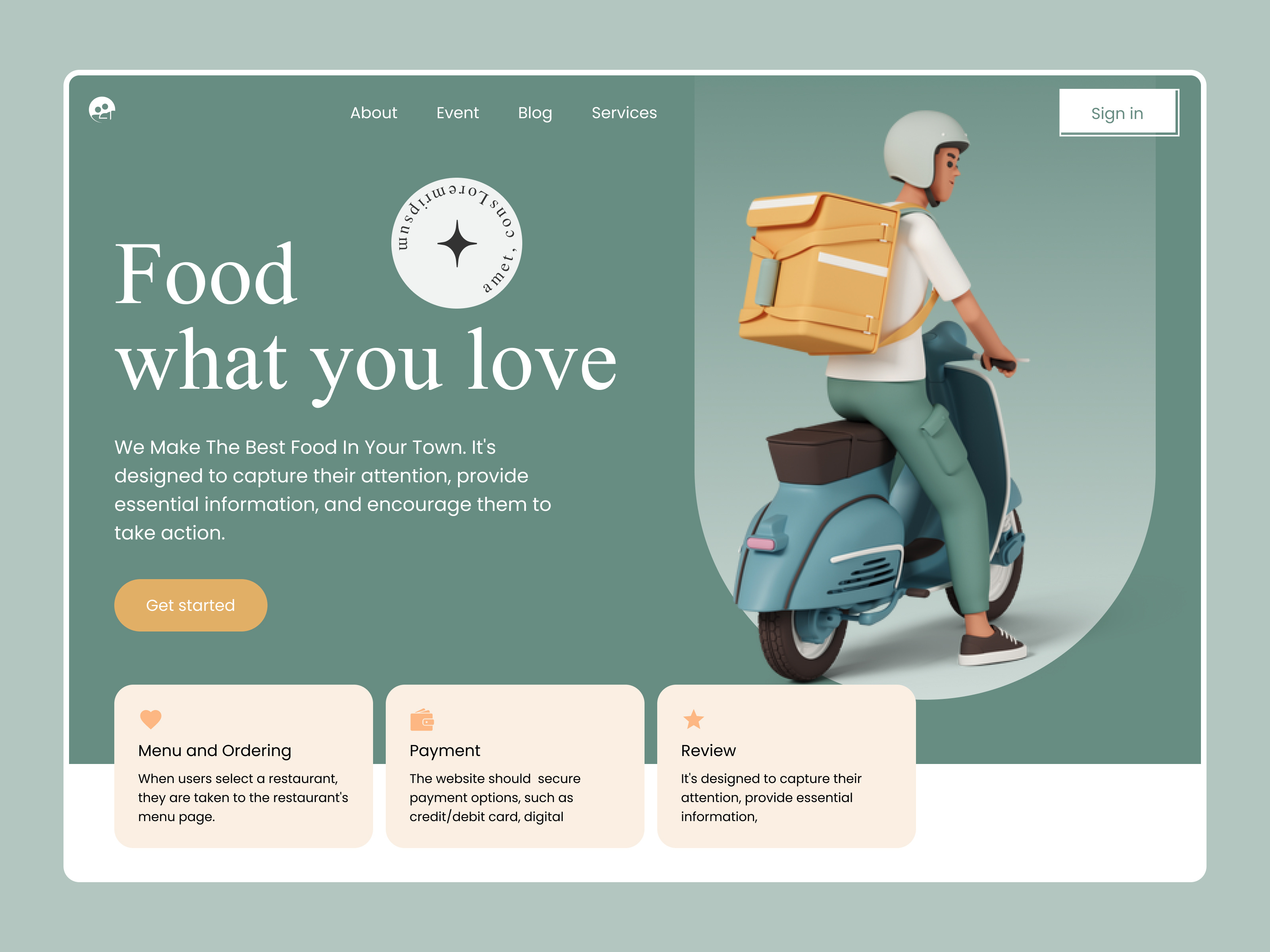 Food Delivery Tracking designs, themes, templates and downloadable ...