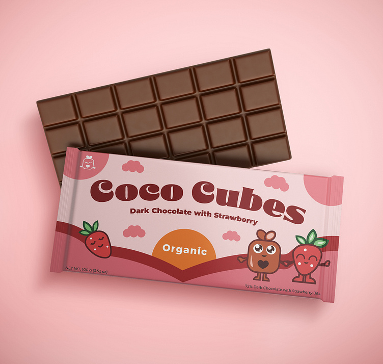 Coco Cubes Chocolate Mockup by Brittney Juancho on Dribbble