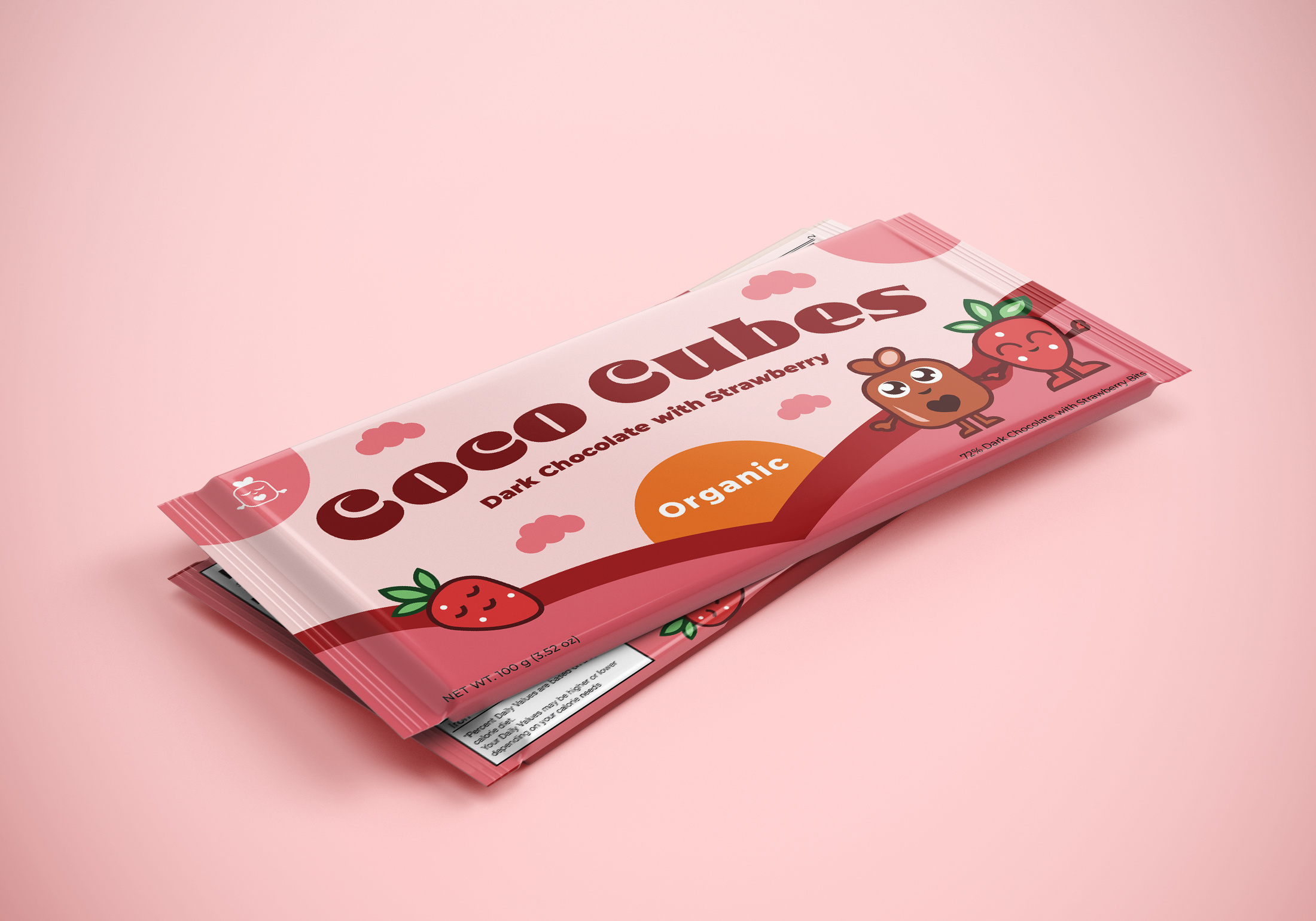 Coco Cubes Chocolate Mockup by Brittney Juancho on Dribbble