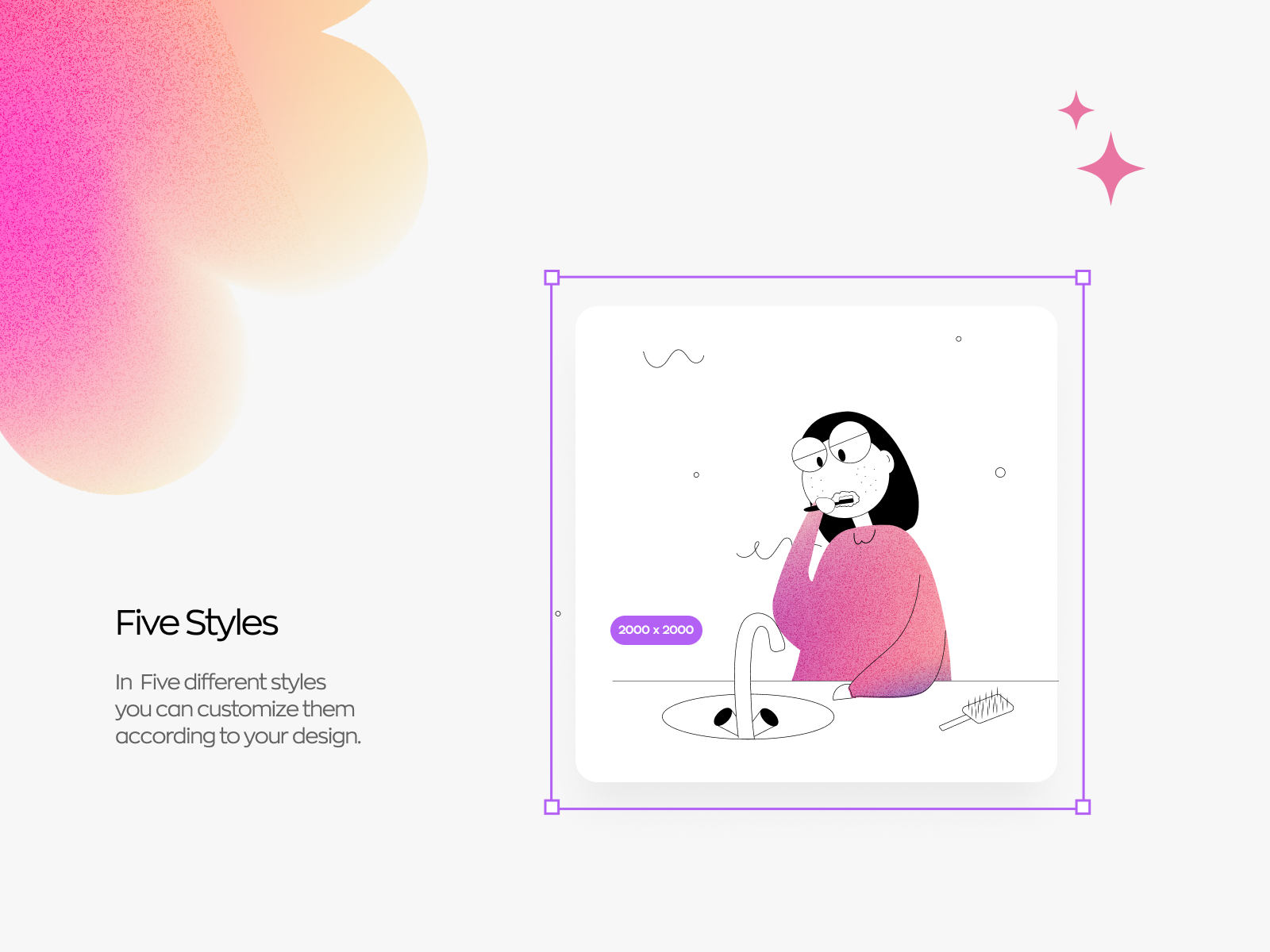 Samantha Illustrator Pack (🛍️Downloadable) by Izmahsa for Bolddreams on Dribbble