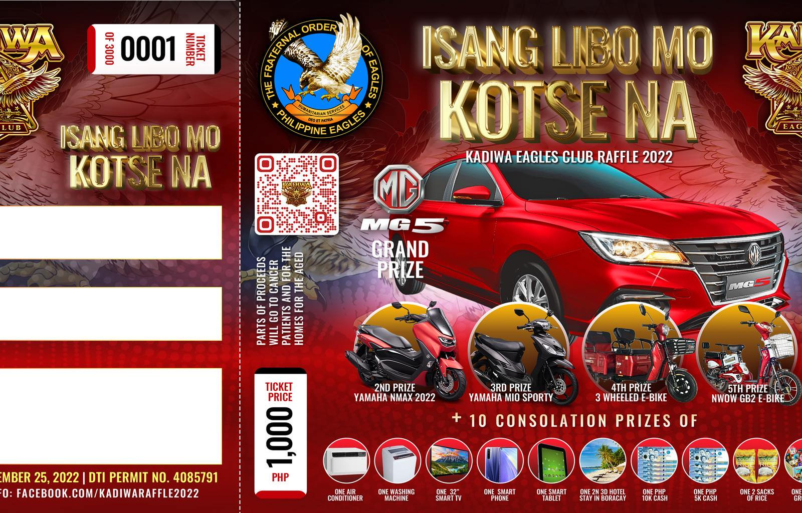 Raffle Ticket Design by Maggs on Dribbble