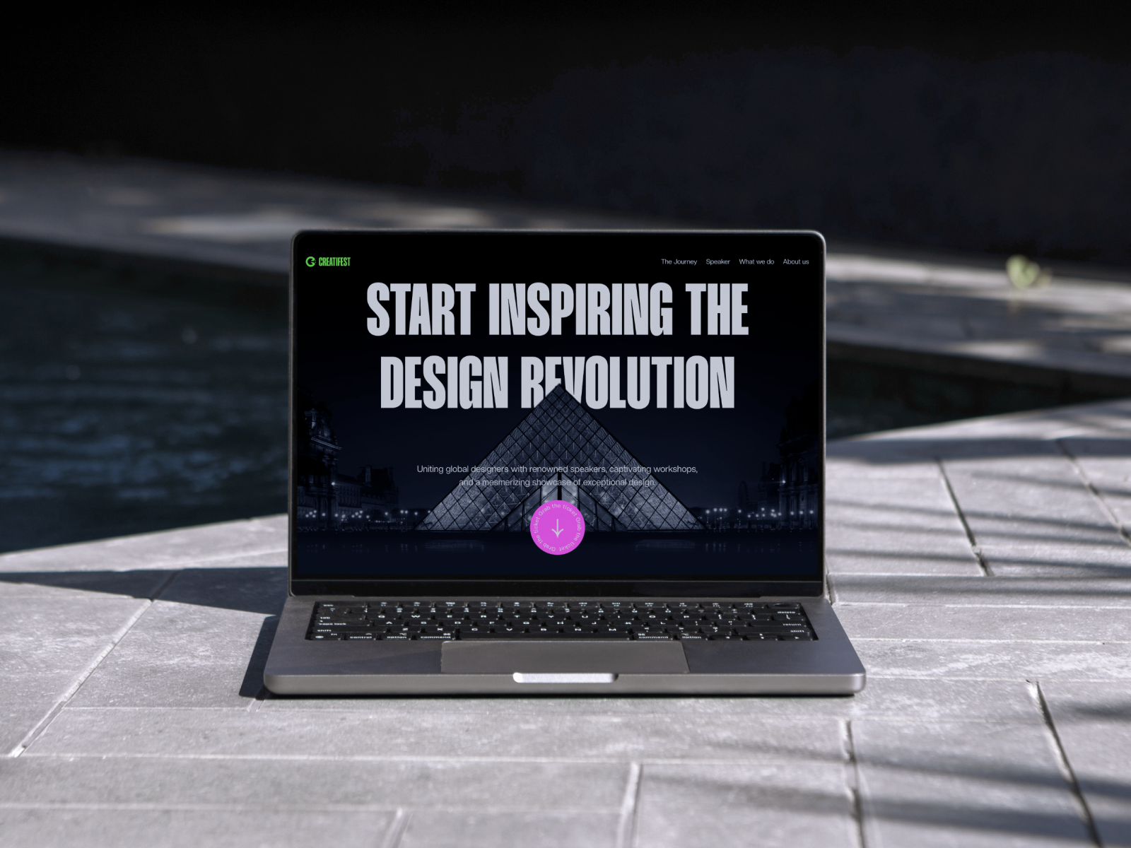 Creatifest - Event Festival Landing Page by Lil Dicky for Odama on Dribbble