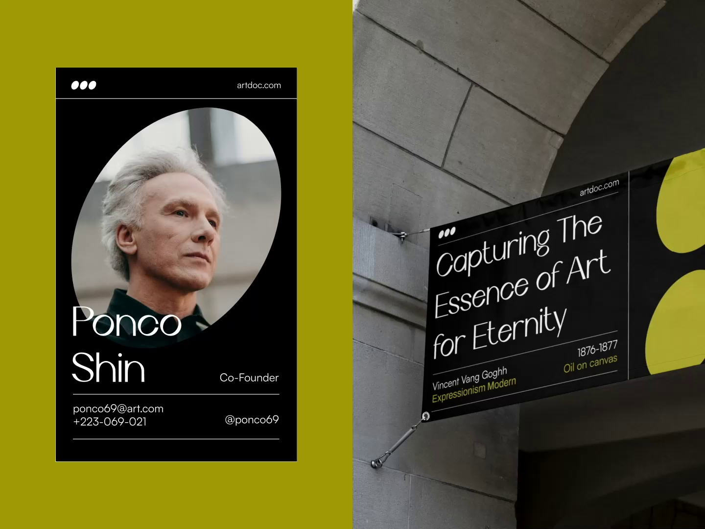 Art.Doc - Banner Mockup by SlabPixel Designer for SlabPixel on Dribbble