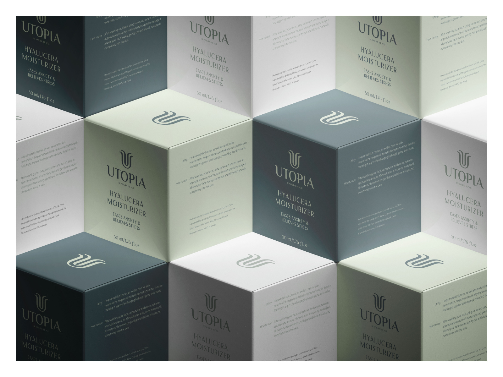 Utopia - Visual identity by Surya Bonanza for Moin on Dribbble