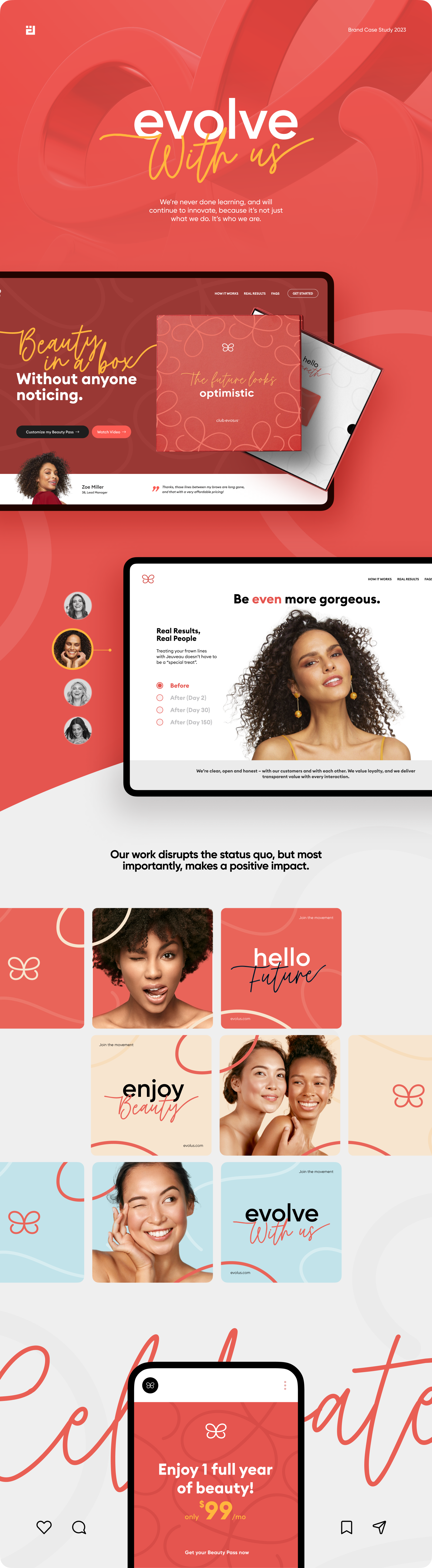 EVOLUS: Digital application by Dtail Branding for Dtail Studio on Dribbble