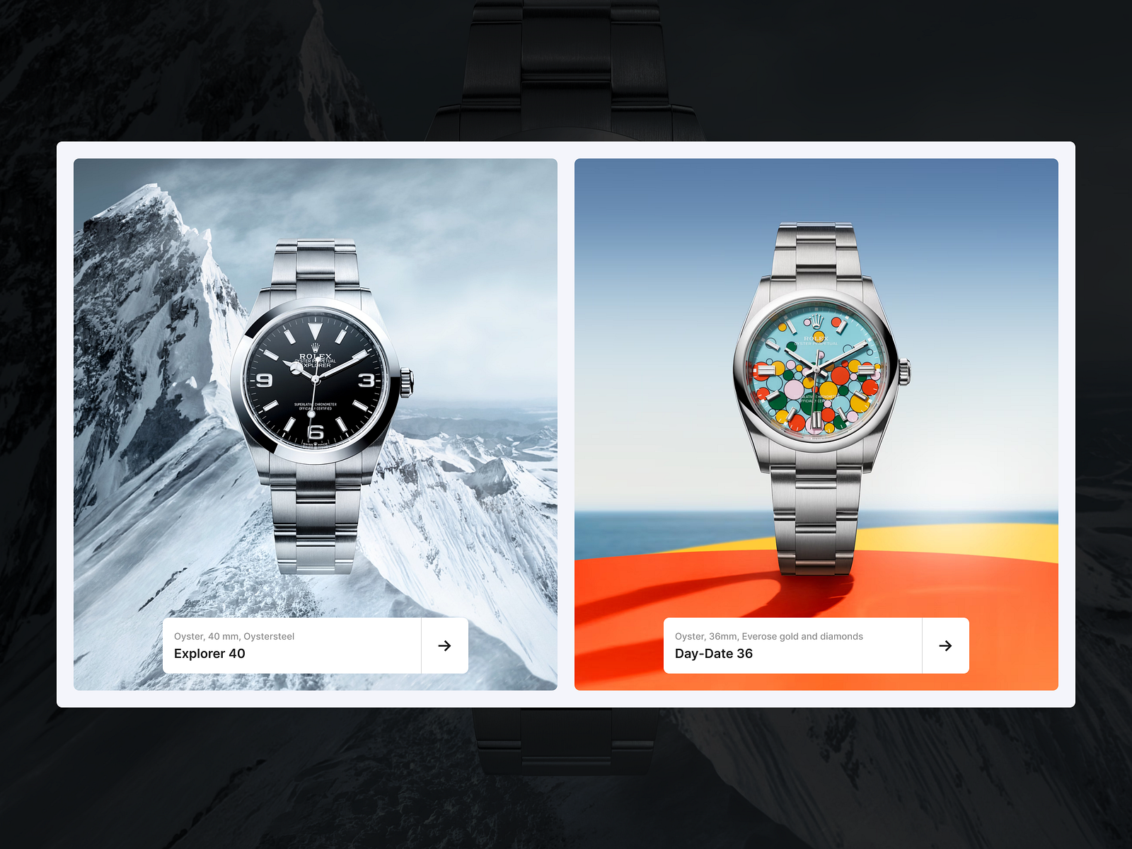 ROLEX - exploring part 3 by Edmir Fazlović on Dribbble