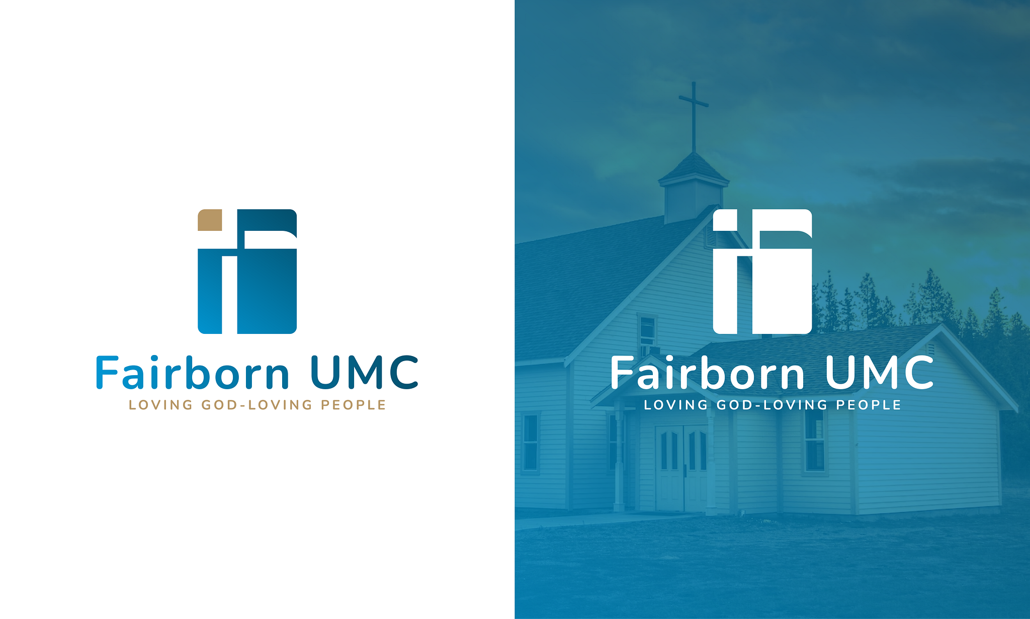 Fairborn UMC Logo design by Hasnat Hannan Tamim on Dribbble
