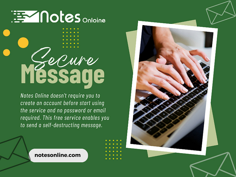Secure Message By Notes Online On Dribbble