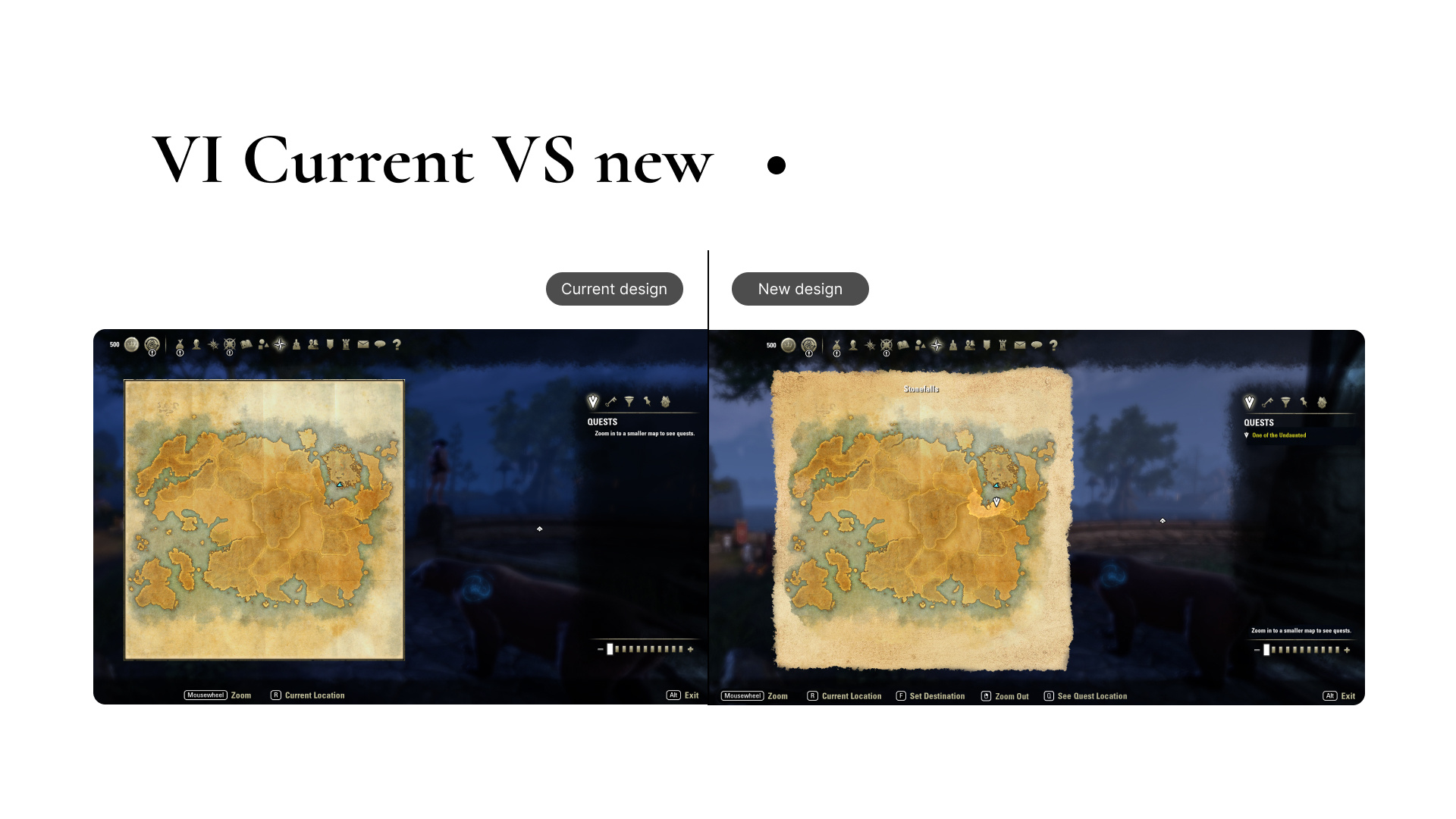 The Elder Scrolls Online Map and Quest Tracker Redesign by Admir ...