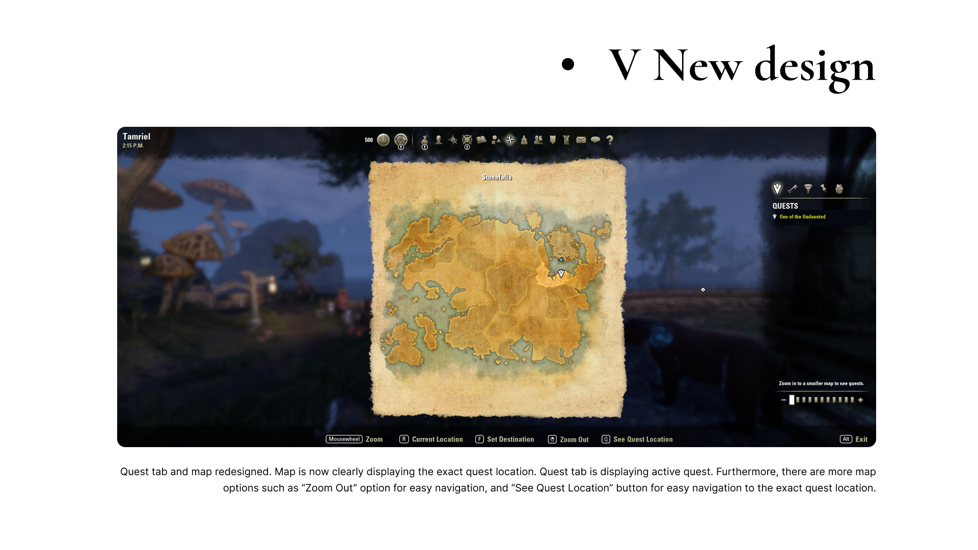 The Elder Scrolls Online Map and Quest Tracker Redesign by Admir ...
